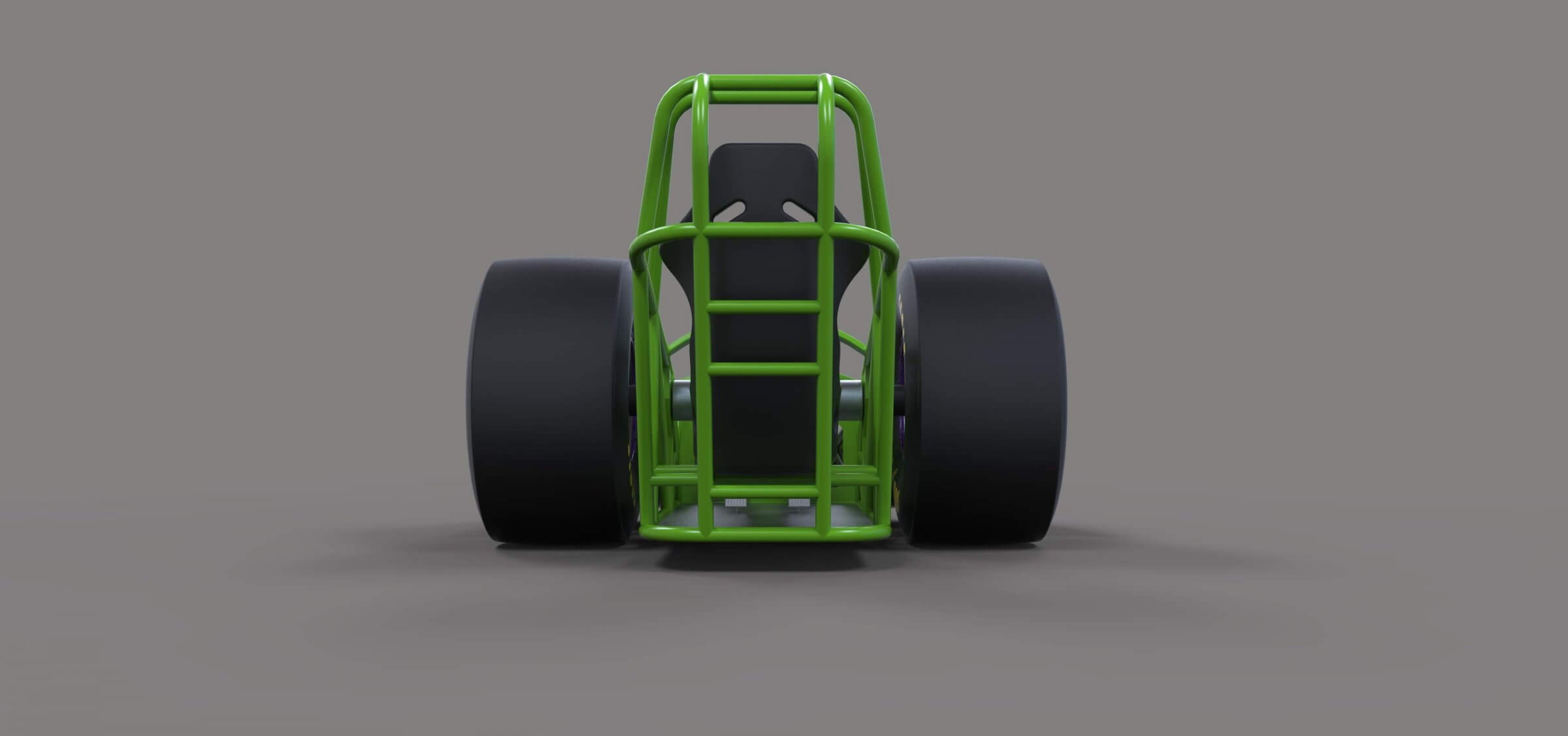 Front Engine Jet Dragster - 3D Model by TechItemsRock