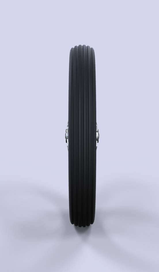 Front Dragster Wire Wheel - 3D Model by TechItemsRock