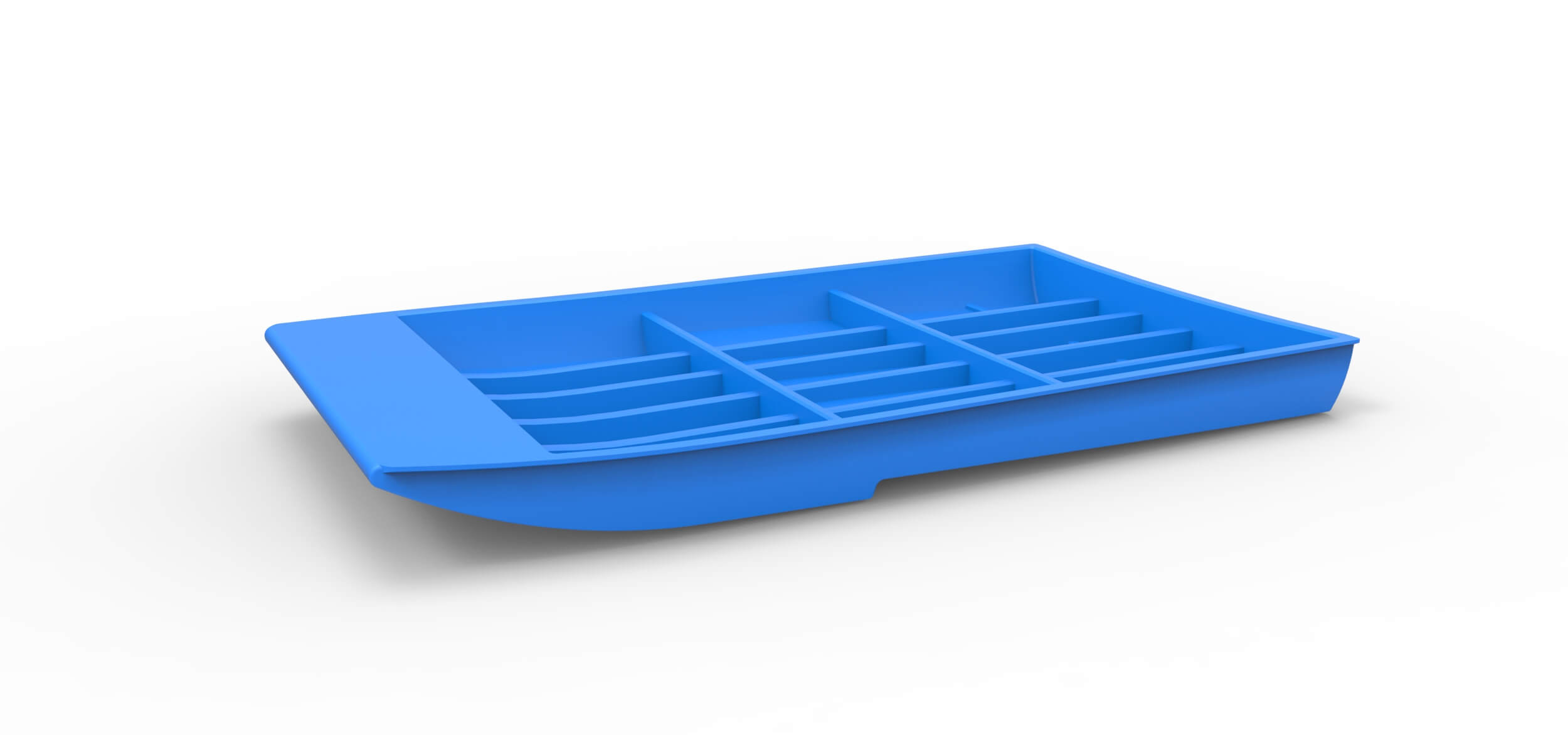 Hull of Drag Racing Airboat Scale 1:25 - 3D Model by TechItemsRock