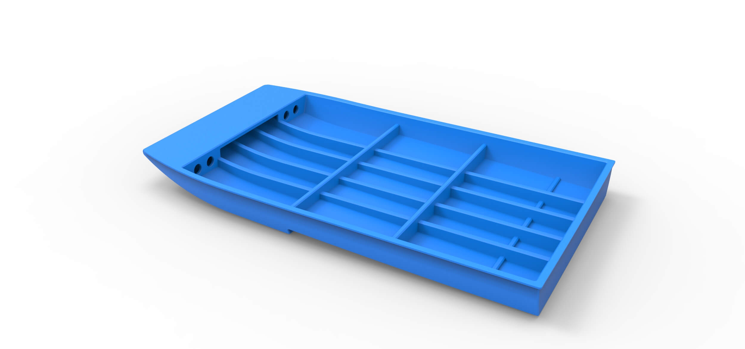 Hull of Drag Racing Airboat Scale 1:25 - 3D Model by TechItemsRock