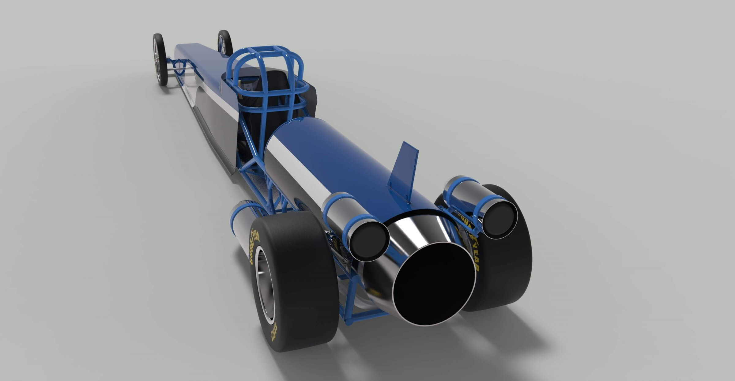 Jet Dragster - 3D Model by TechItemsRock