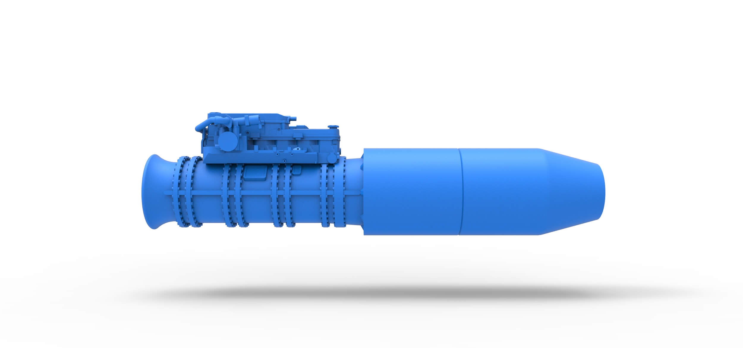 Jet Engine 8 Scale 1:25 - 3D Model by TechItemsRock