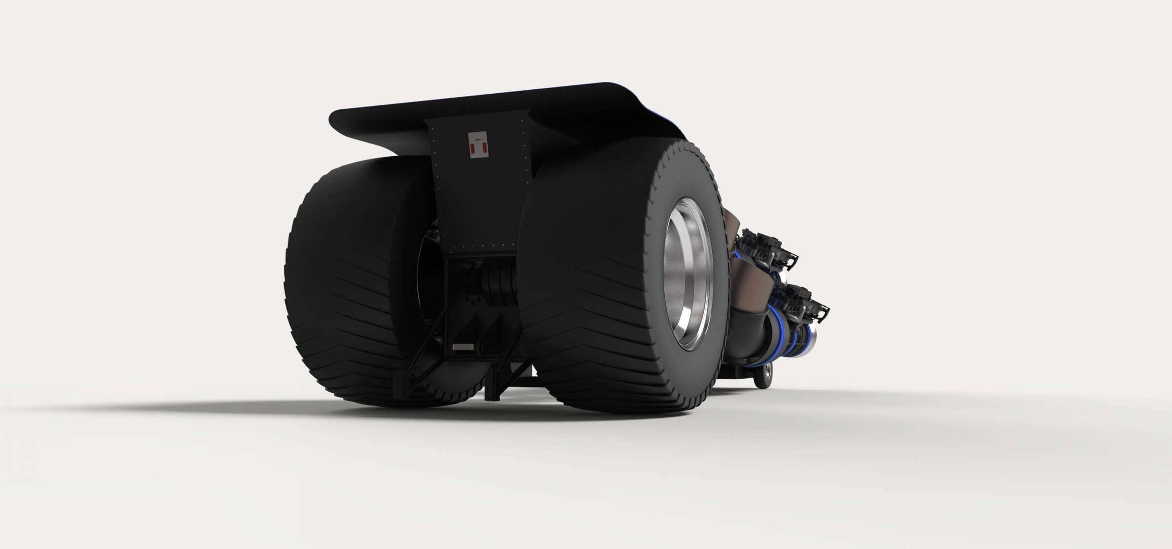 Jet Pulling Tractor 2 - 3D Model by TechItemsRock