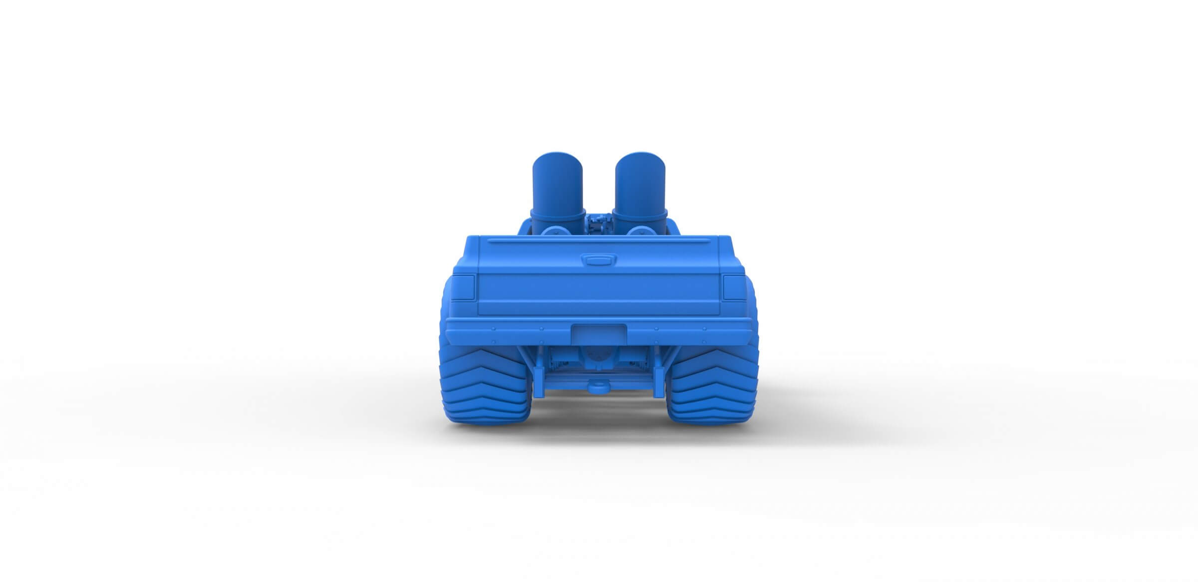 Jet Pulling Truck 2wd 1:25 - 3D Model by TechItemsRock