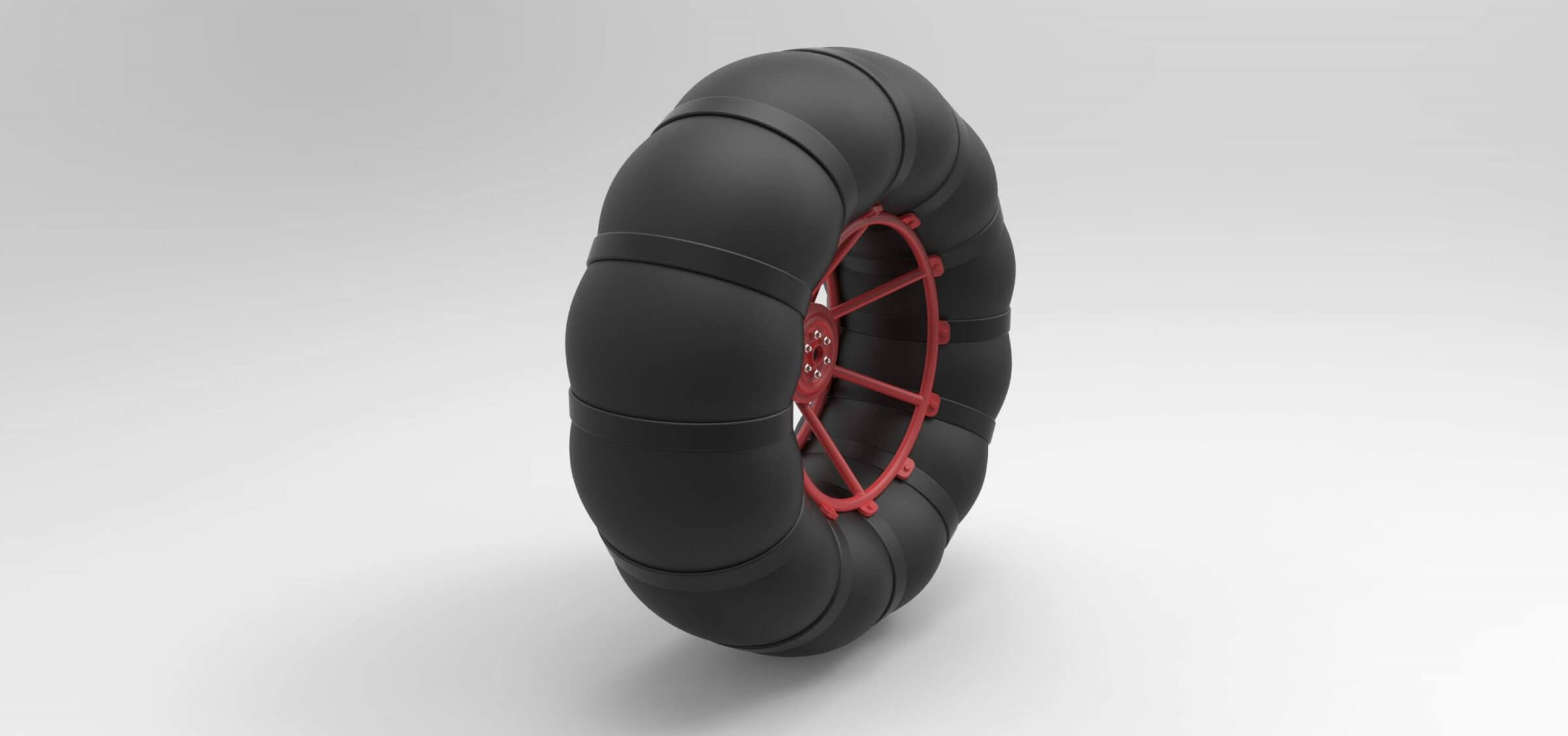 Low-Pressure Wheel 3D Model by TechItemsRock