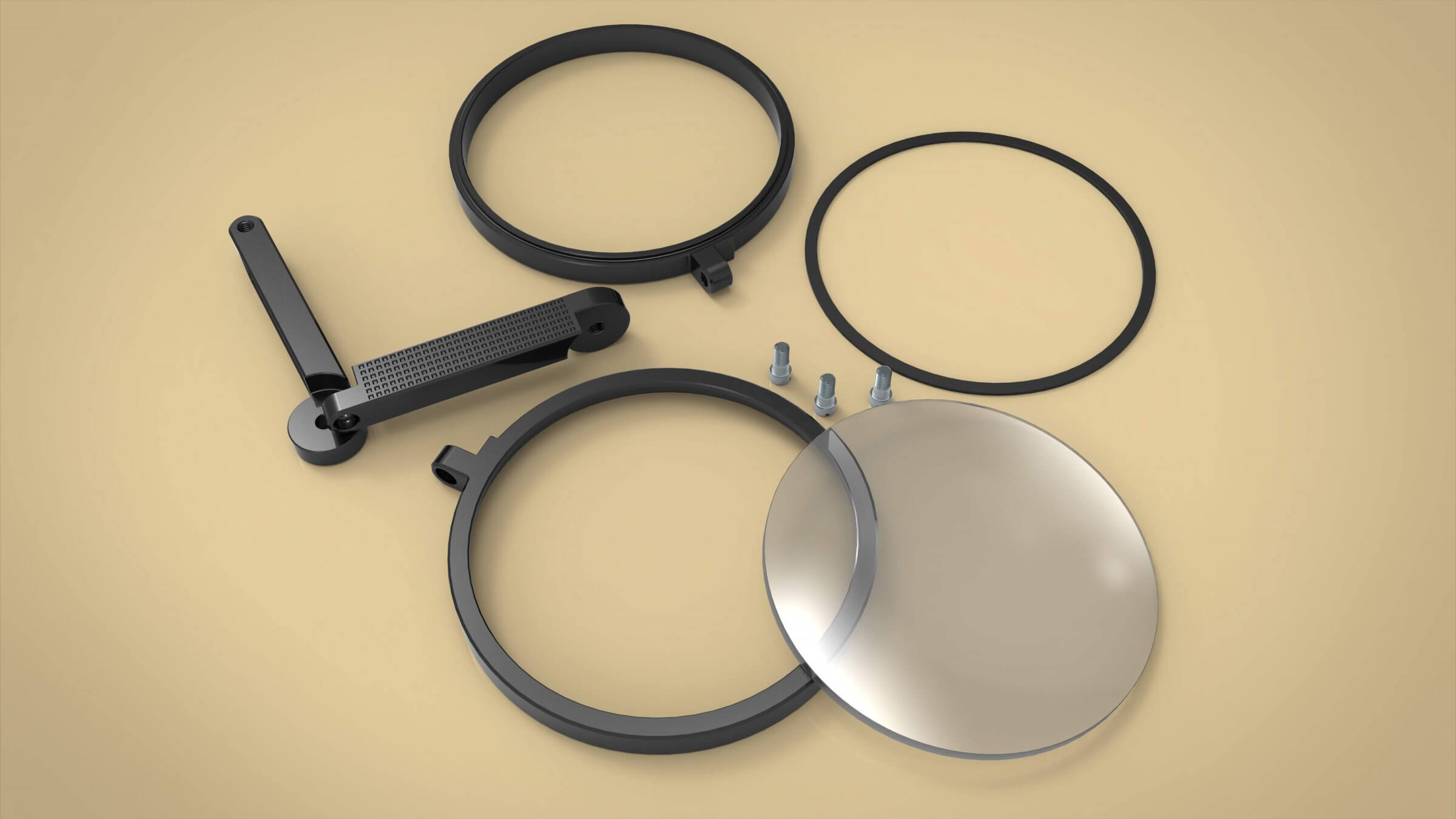 Magnifying Glass - 3D Model by TechItemsRock