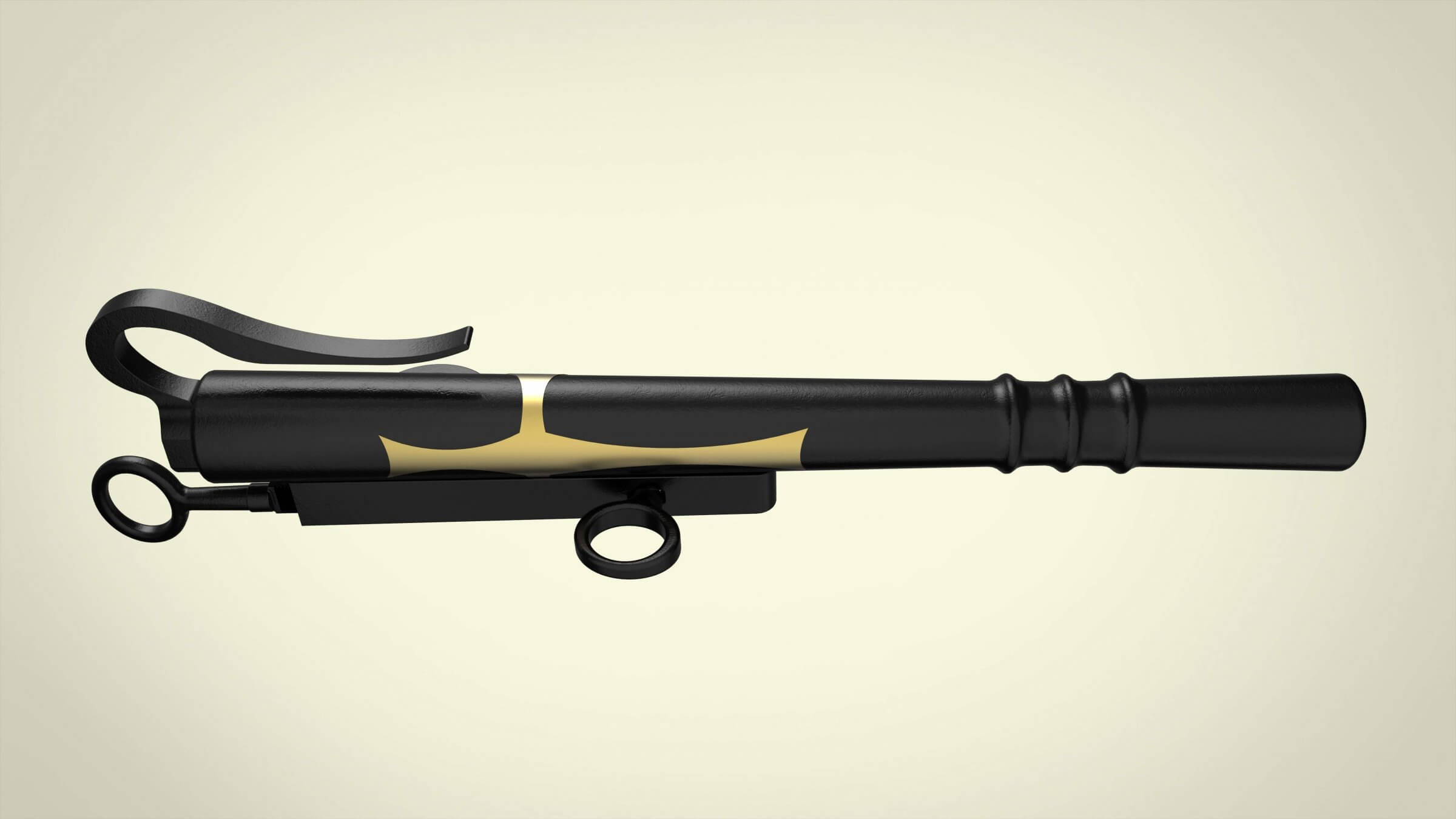 Medieval Monk Gun - 3D Model by TechItemsRock