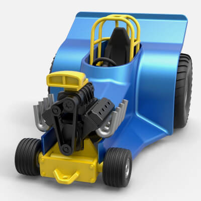 High Poly Models | Vehicles | Tractors | RenderHub