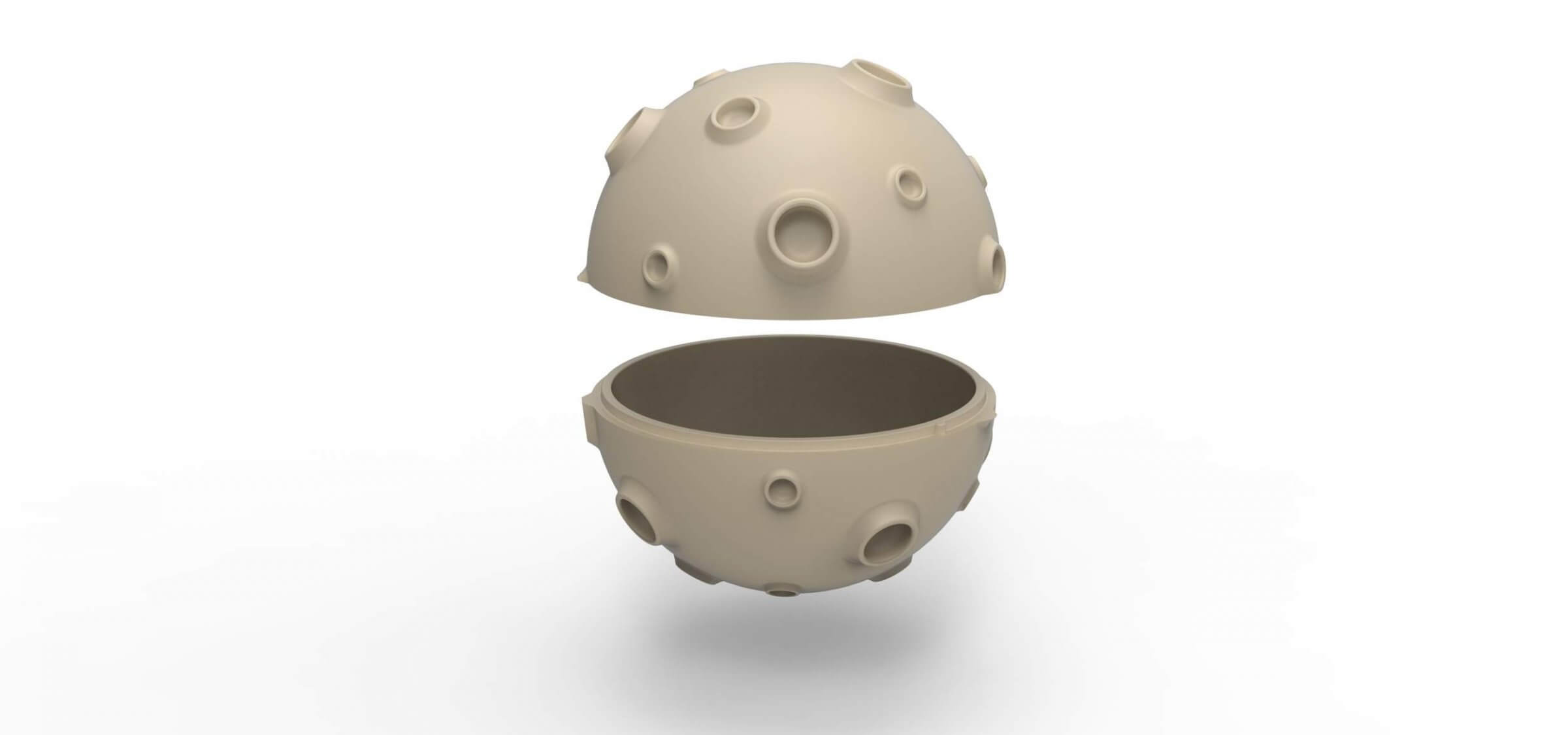 Moon - 3D Model by TechItemsRock