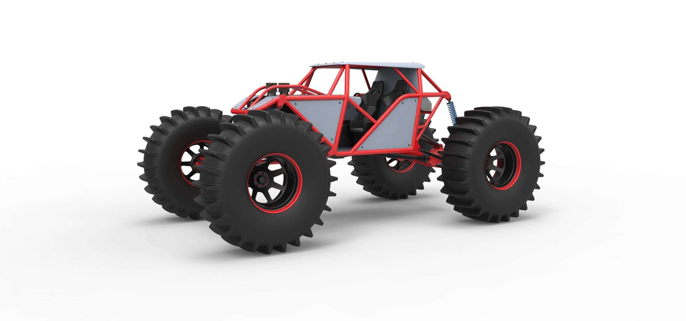 Mud Bogger - 3D Model by TechItemsRock