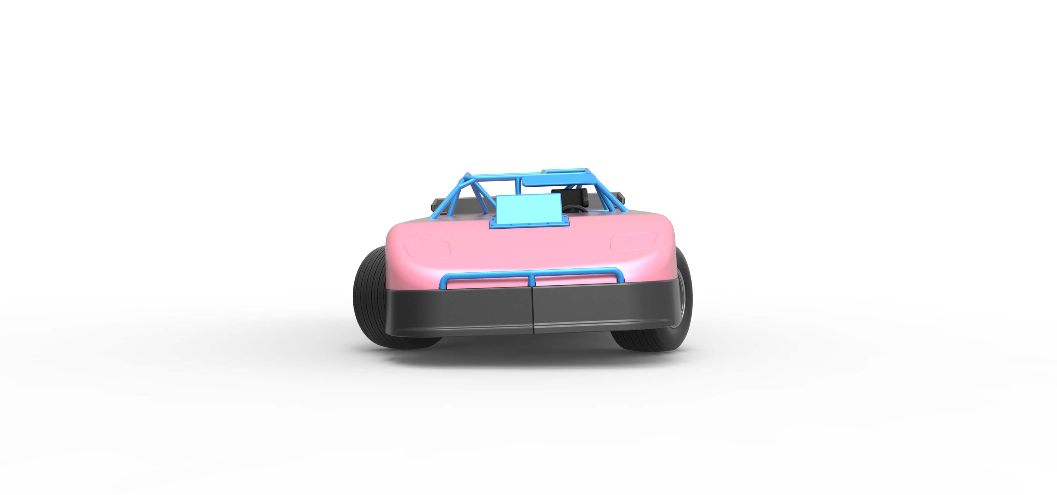 New Zealand Super Saloon Race Car While Turn V2 Scale 1:25 - 3D Model ...