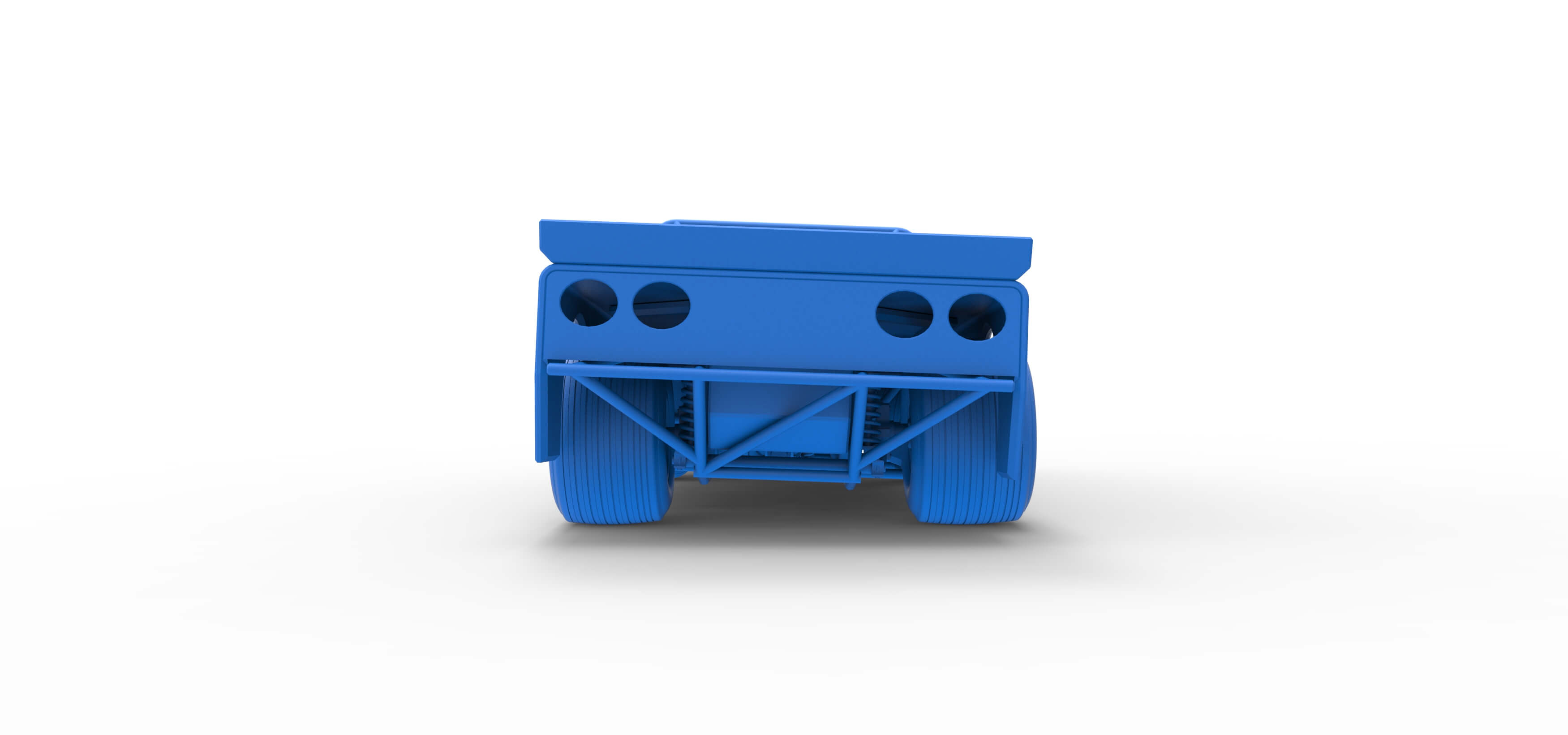 New Zealand Super Saloon Race Car While Turn V2 Scale 1:25 - 3D Model ...