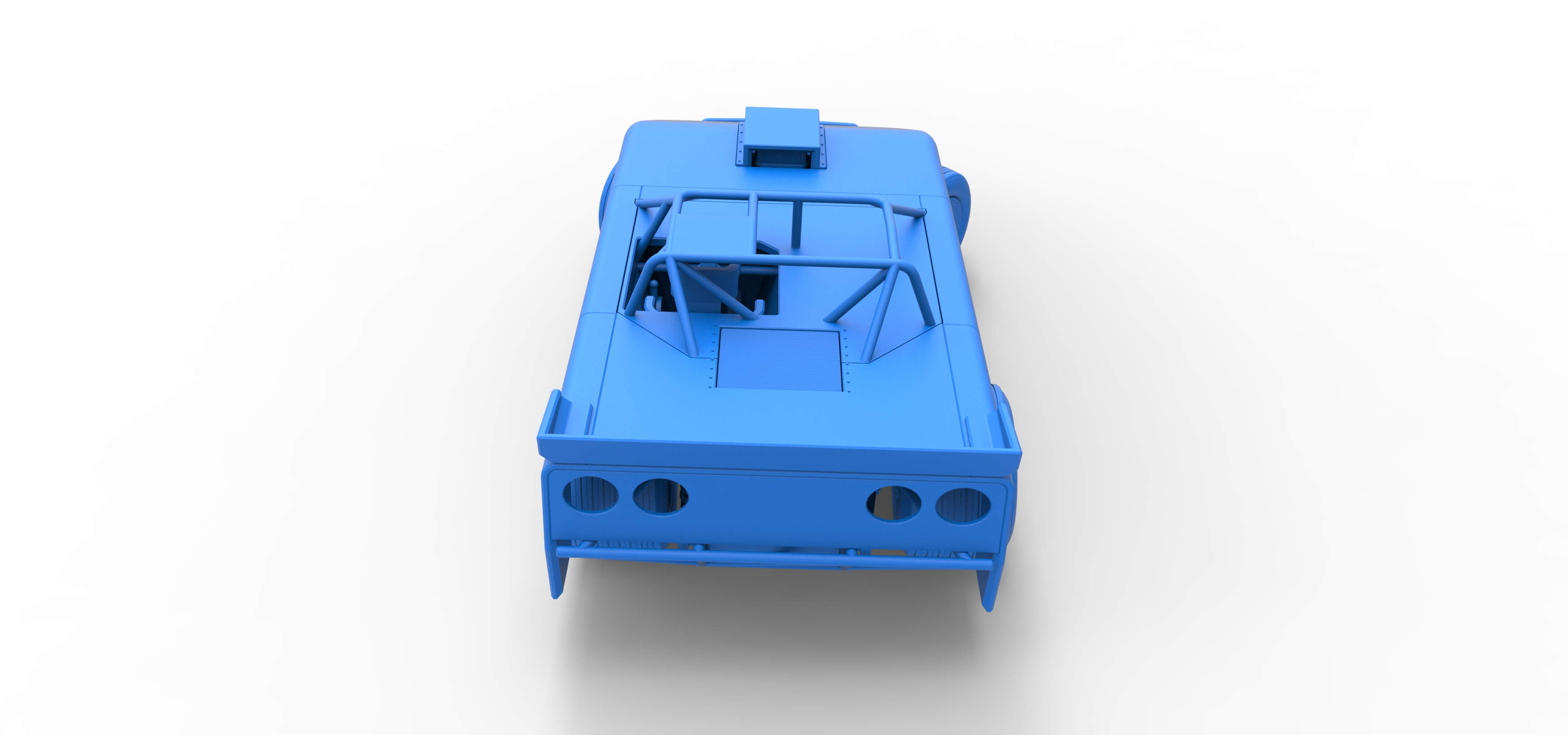 New Zealand Super Saloon Race Car While Turn V2 Scale 1:25 - 3D Model ...