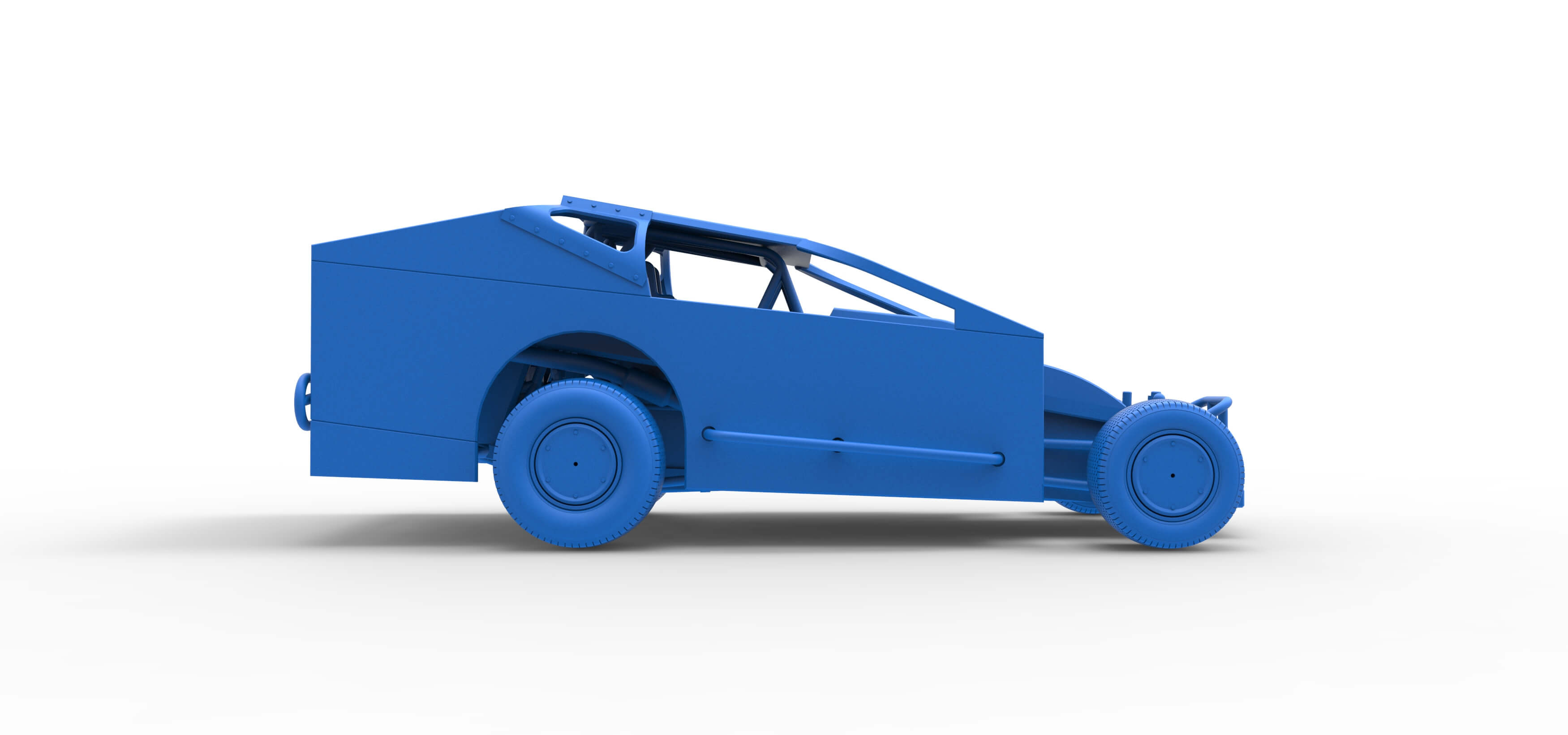 Northeast Dirt Modified Stock Car 1:25 - 3D Model by TechItemsRock