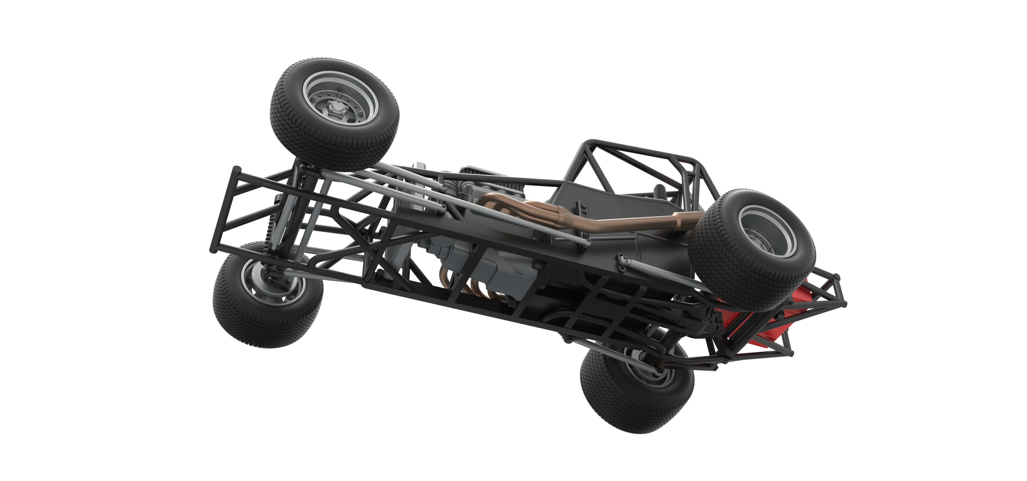 Northeast Dirt Modified Stock Car Base 1:25 - 3D Model by TechItemsRock