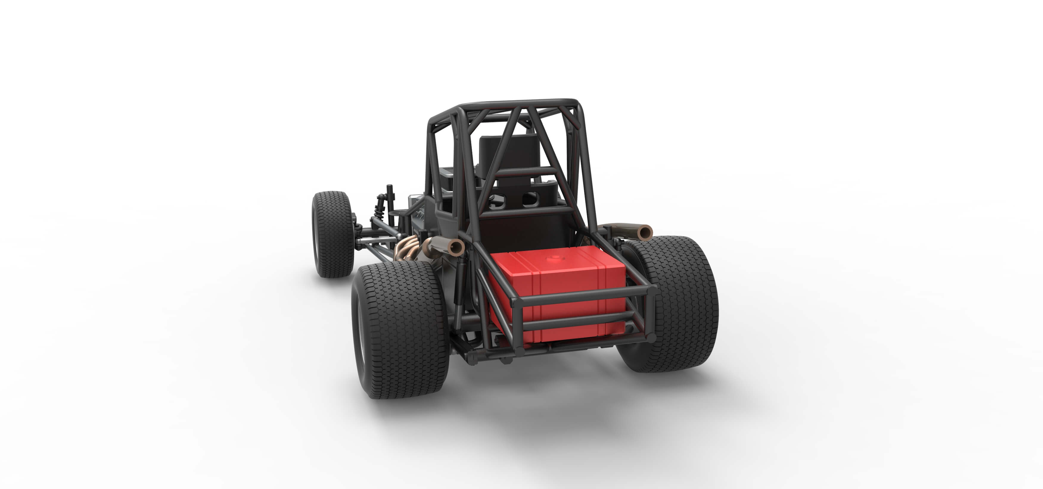 Northeast Dirt Modified Stock Car Base 1:25 - 3D Model by TechItemsRock