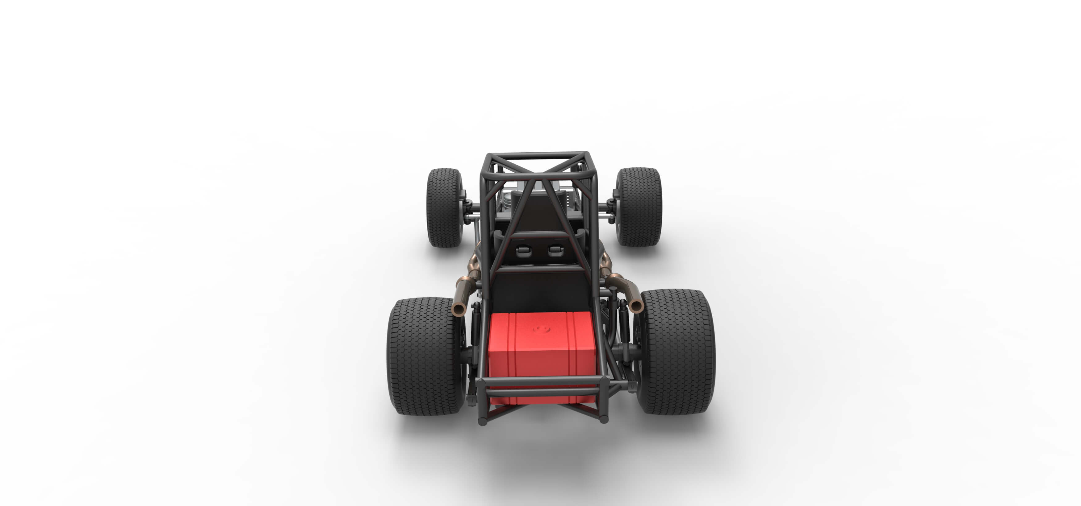 Northeast Dirt Modified Stock Car Base 1:25 - 3D Model by TechItemsRock