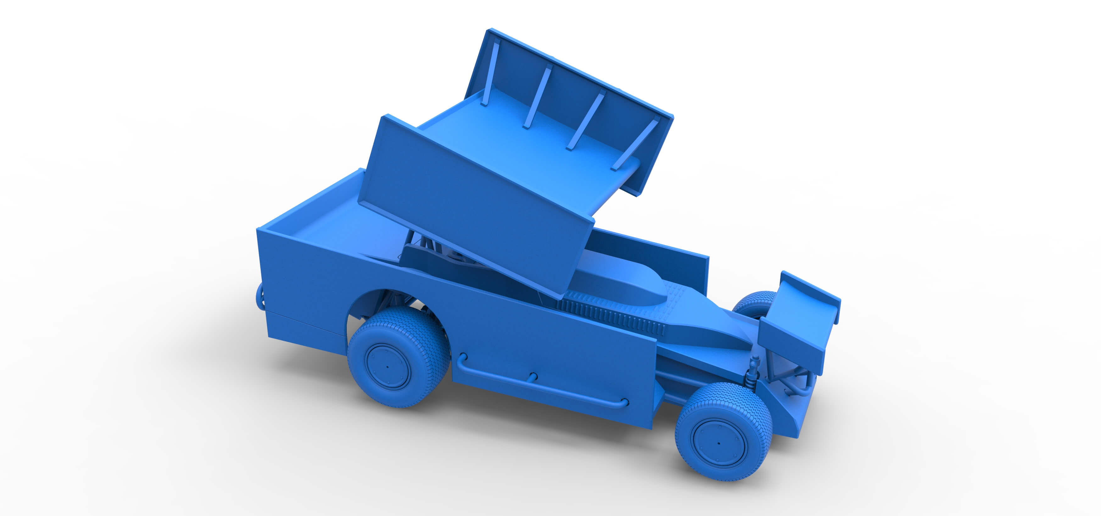 Northeast Outlaw Dirt Modified Stock Car V2 Scale 1:25 - 3D Model by ...