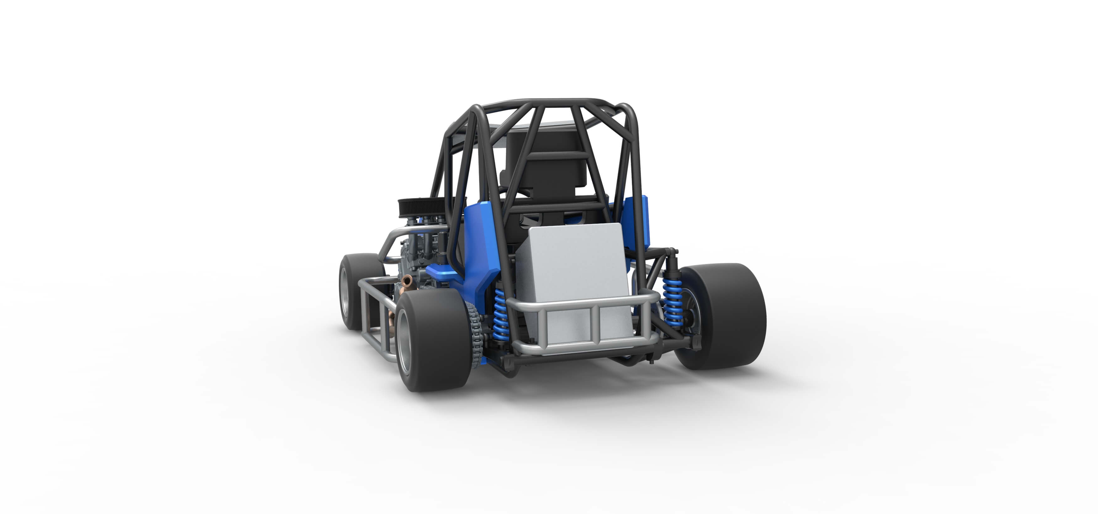 Pavement 600 Micro Sprint Car 1:25 - 3D Model by TechItemsRock