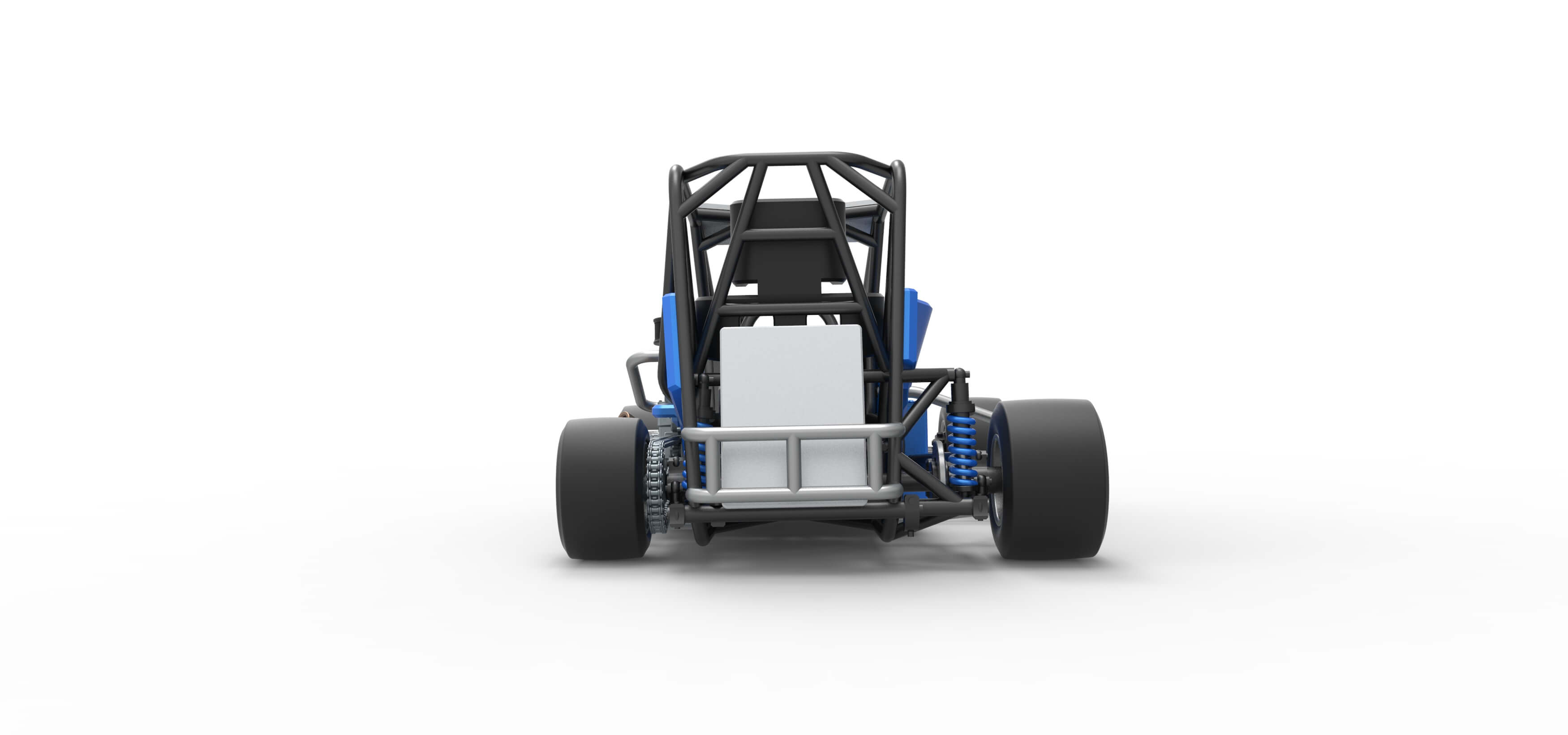 Pavement 600 Micro Sprint Car 1:25 - 3D Model by TechItemsRock