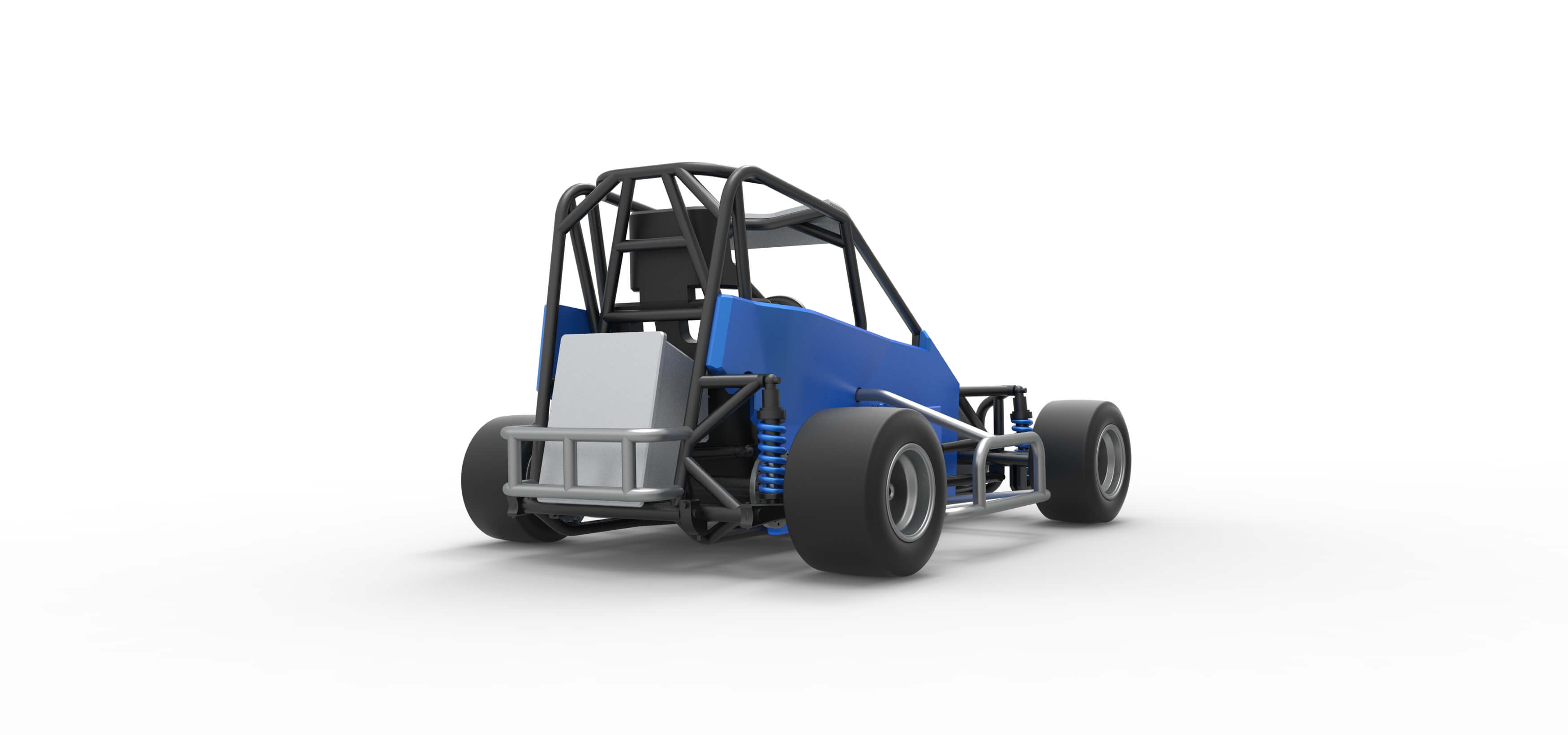 Pavement 600 Micro Sprint Car 1:25 - 3D Model by TechItemsRock
