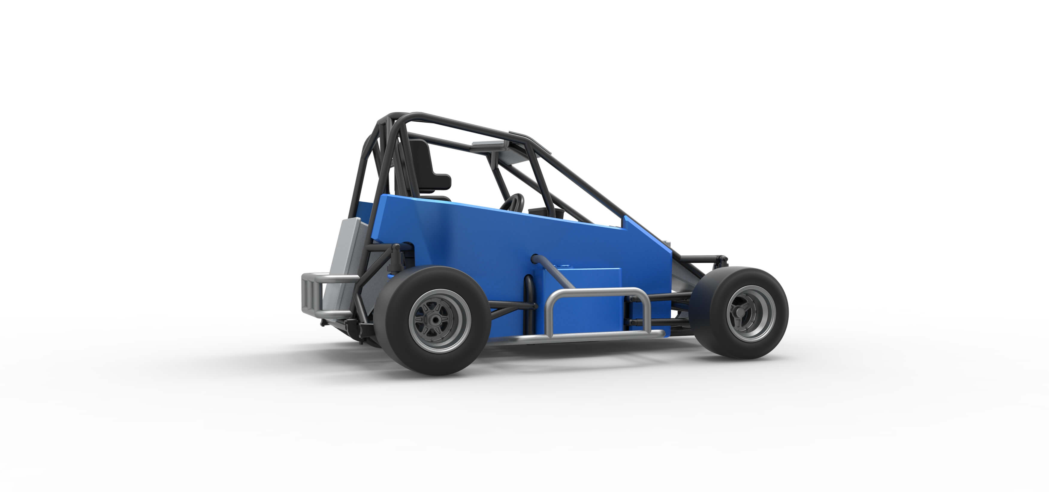 Pavement 600 Micro Sprint Car 1:25 - 3D Model by TechItemsRock