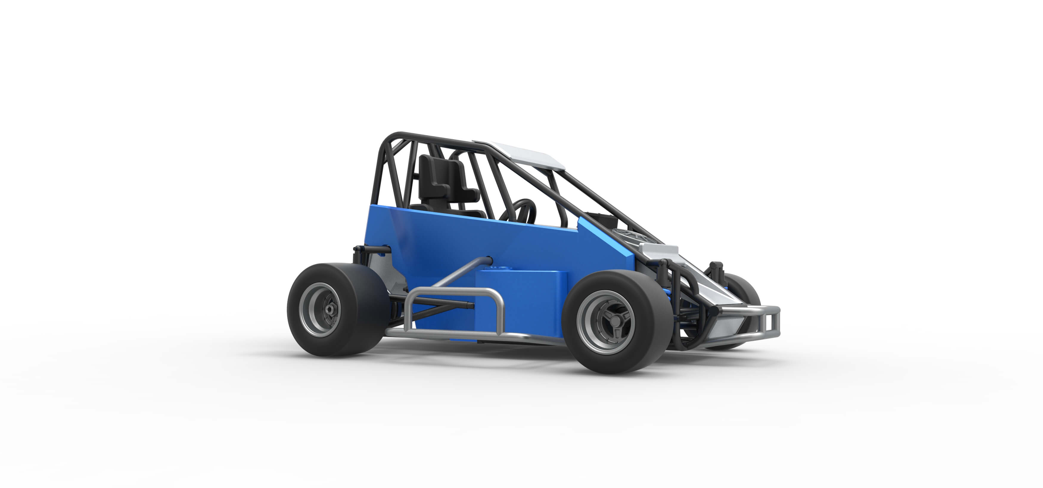 Pavement 600 Micro Sprint Car 1:25 - 3D Model by TechItemsRock