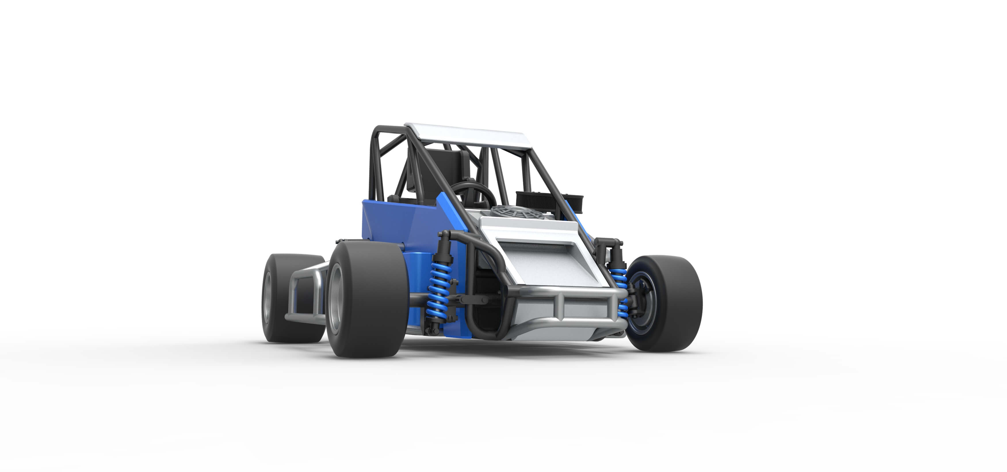 Pavement 600 Micro Sprint Car 1:25 - 3D Model by TechItemsRock
