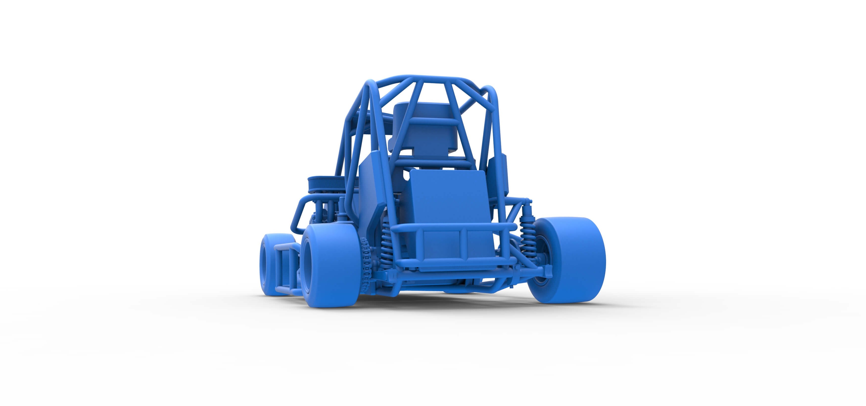 Pavement 600 Micro Sprint Car 1:25 - 3D Model by TechItemsRock