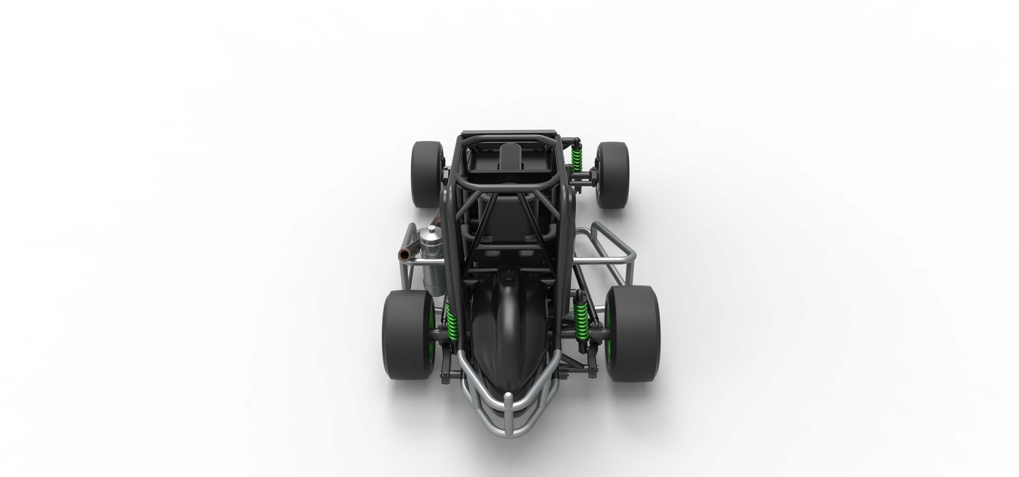 Pavement Midget Car Scale 1:25 - 3D Model by TechItemsRock