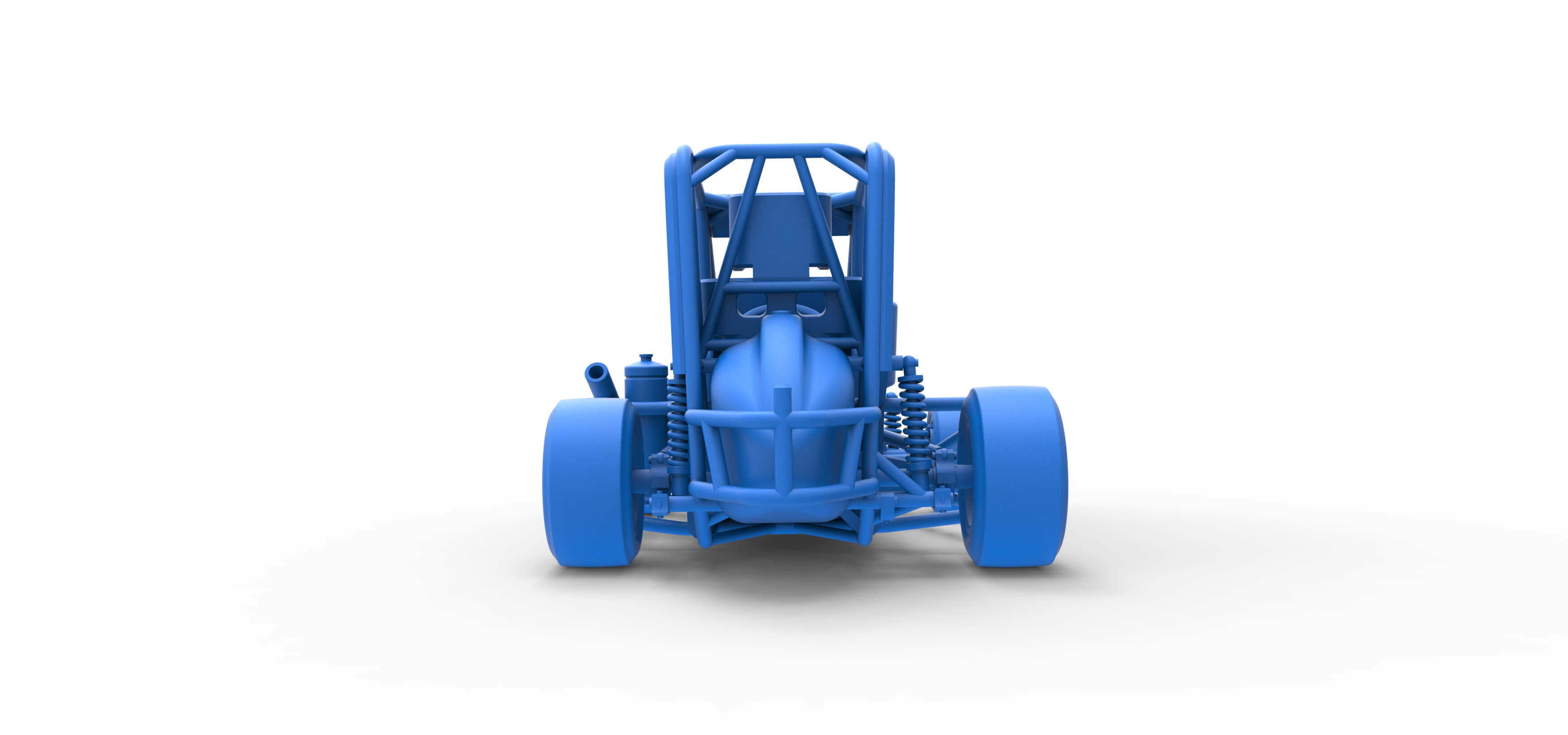 Pavement Midget Car Scale 1:25 - 3D Model by TechItemsRock