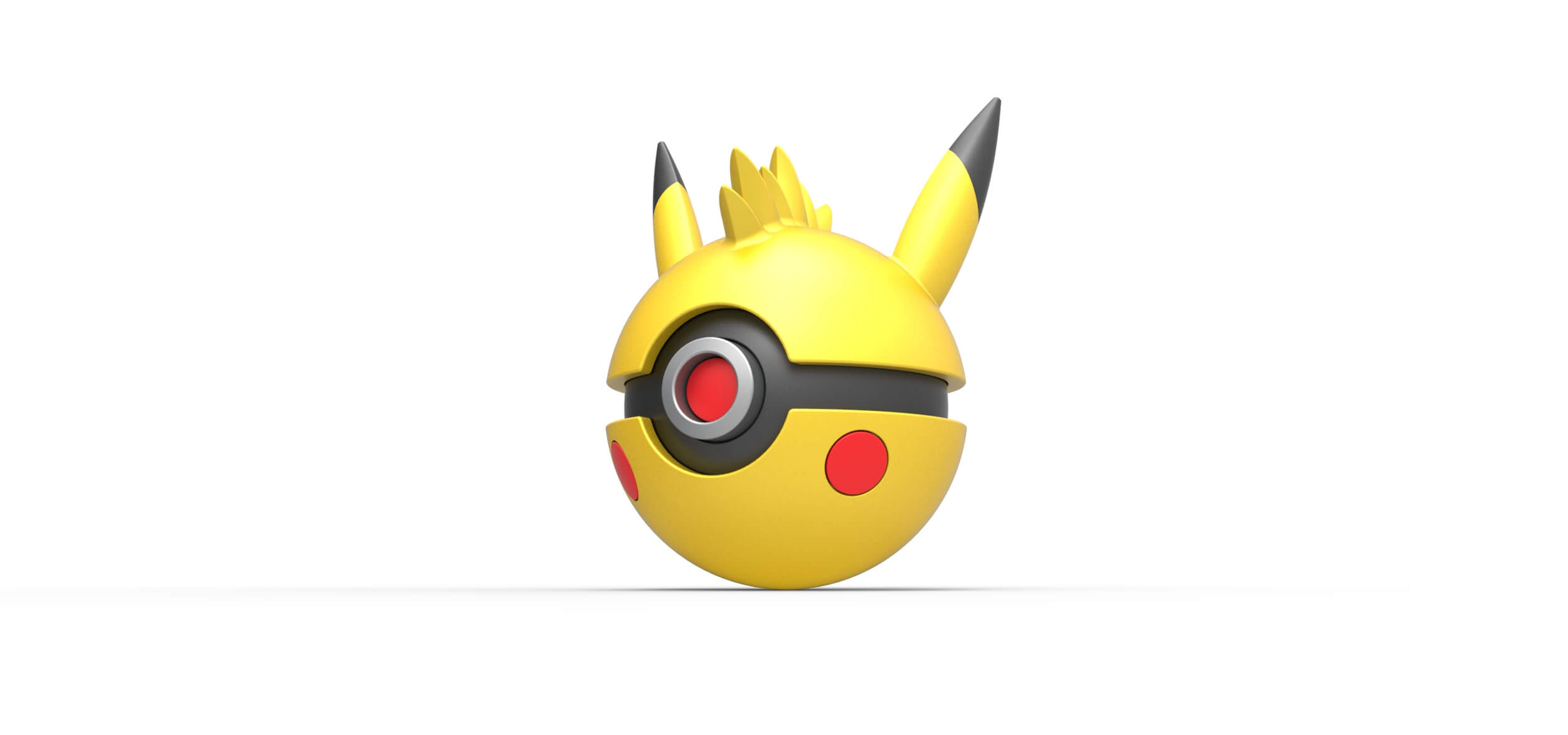 Pikachu Spike Orb - 3D Model by TechItemsRock