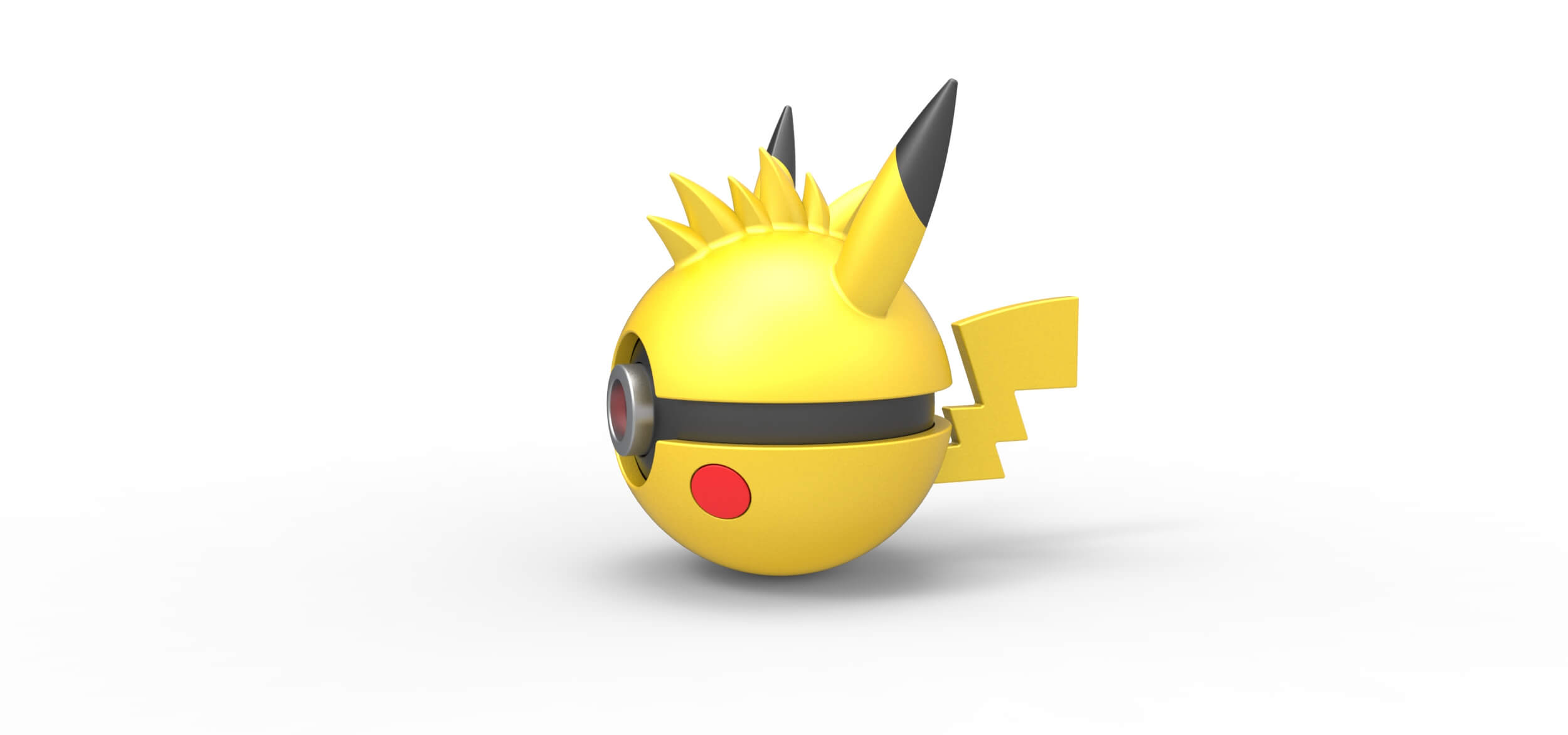 Pikachu Spike Orb - 3D Model by TechItemsRock