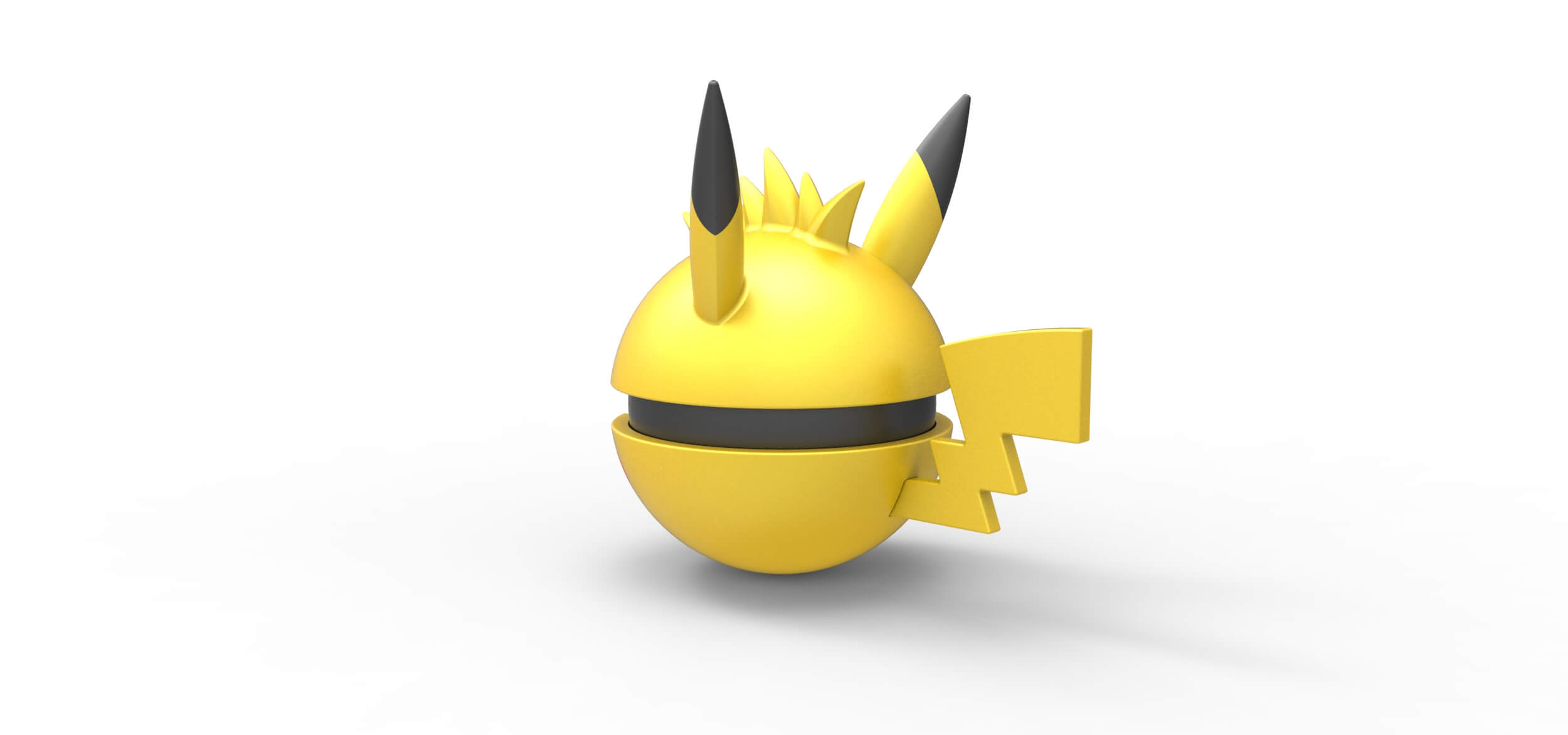 Pikachu Spike Orb - 3D Model by TechItemsRock