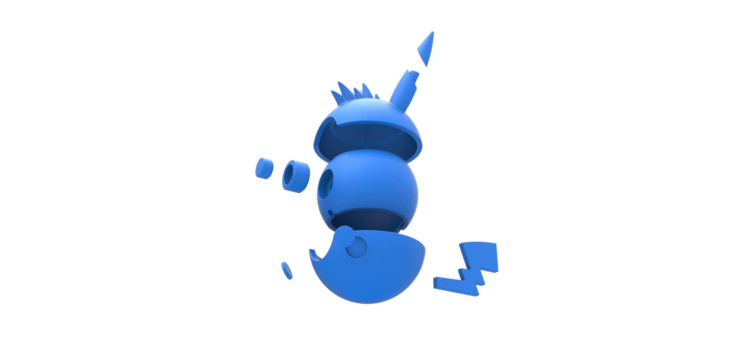 Pikachu Spike Orb - 3D Model by TechItemsRock