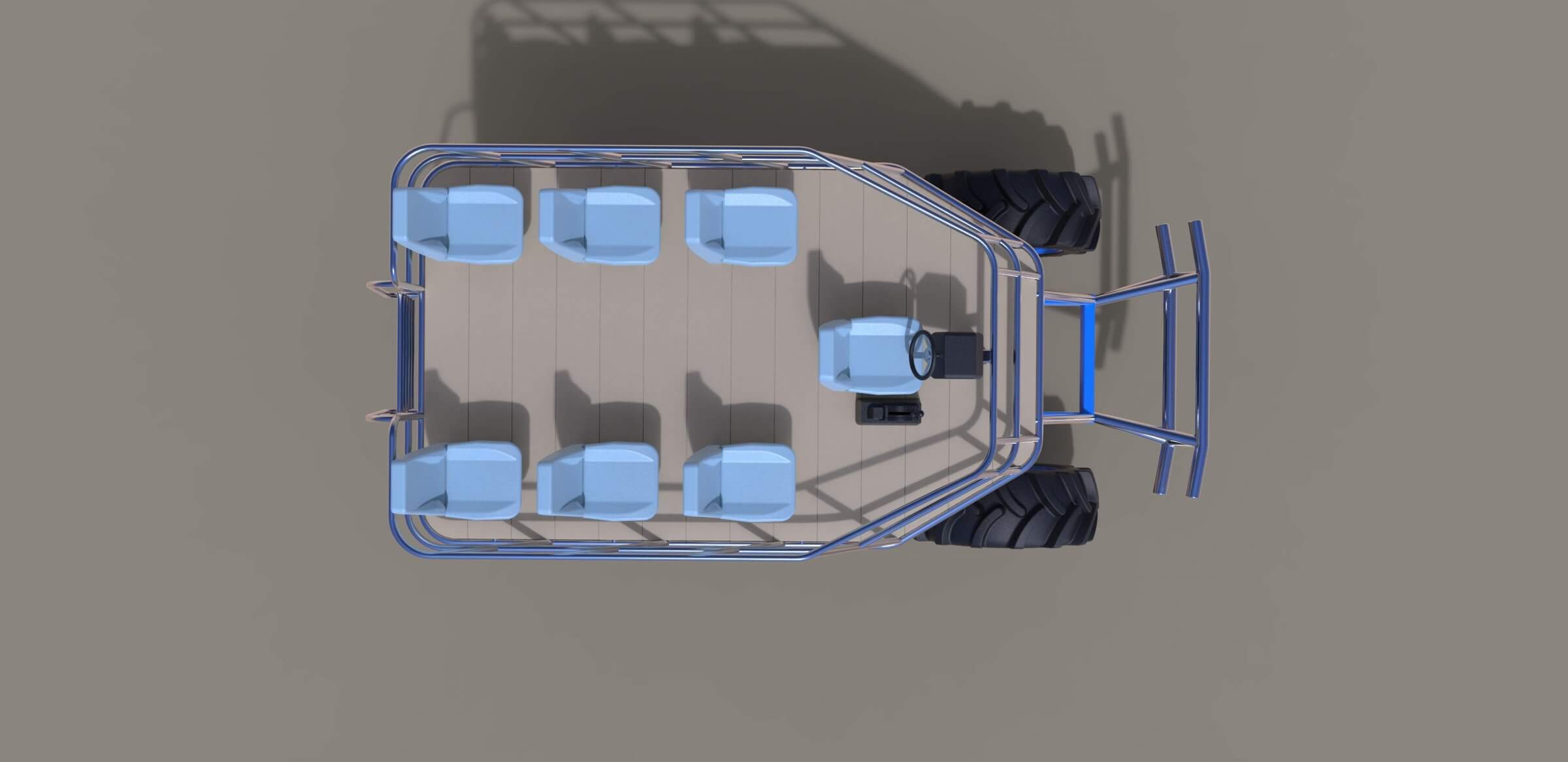 Platform Buggy 3d Model By Techitemsrock