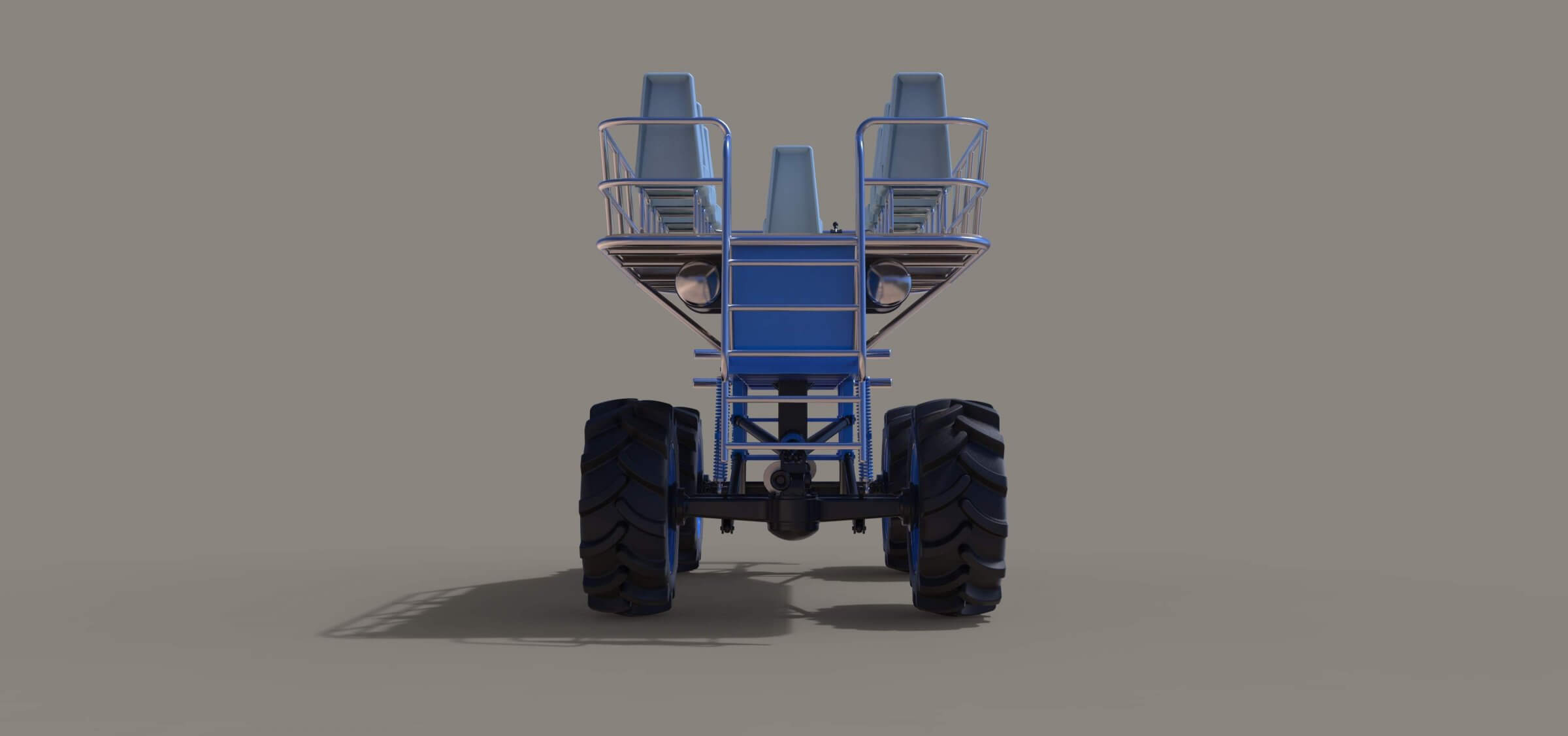 Platform Buggy 3d Model By Techitemsrock