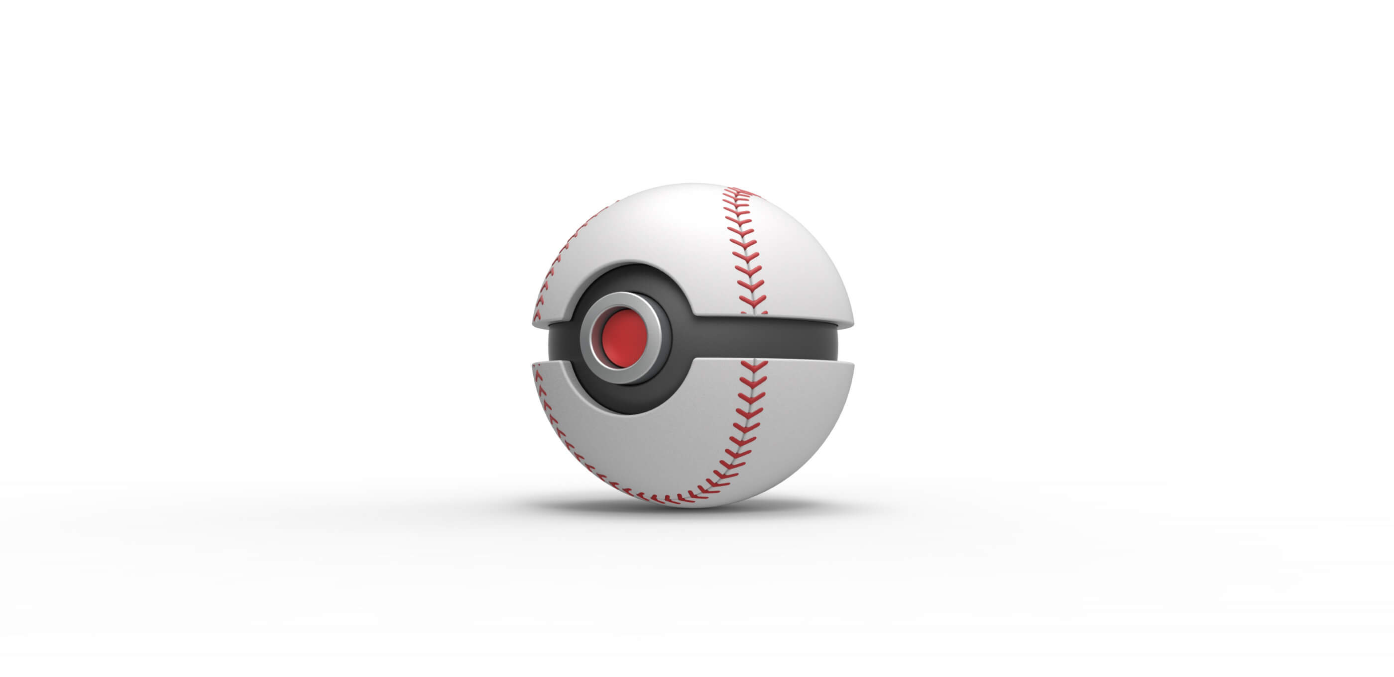 Baseball Style Orb - 3D Model by TechItemsRock