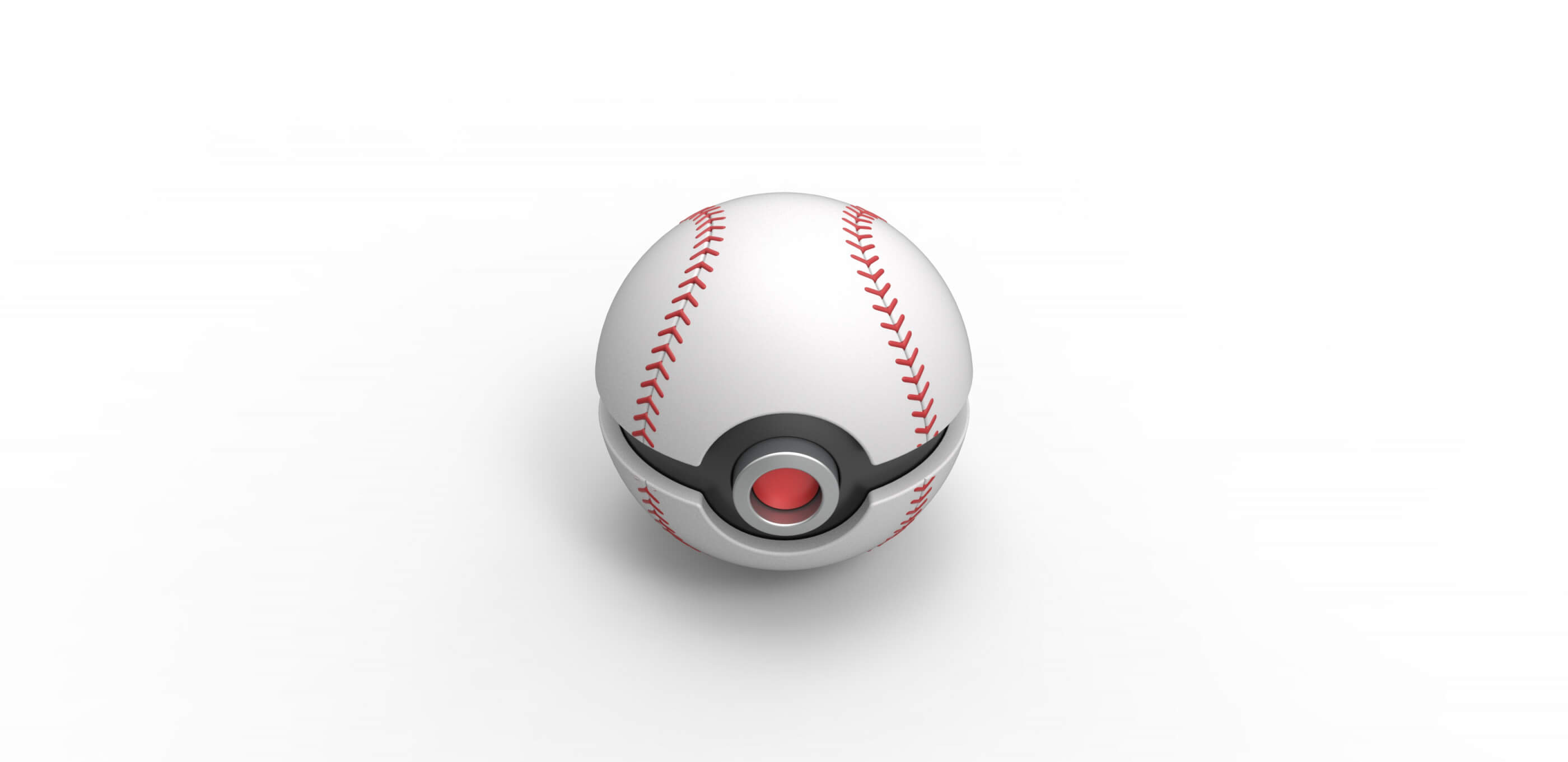 Baseball Style Orb - 3D Model by TechItemsRock
