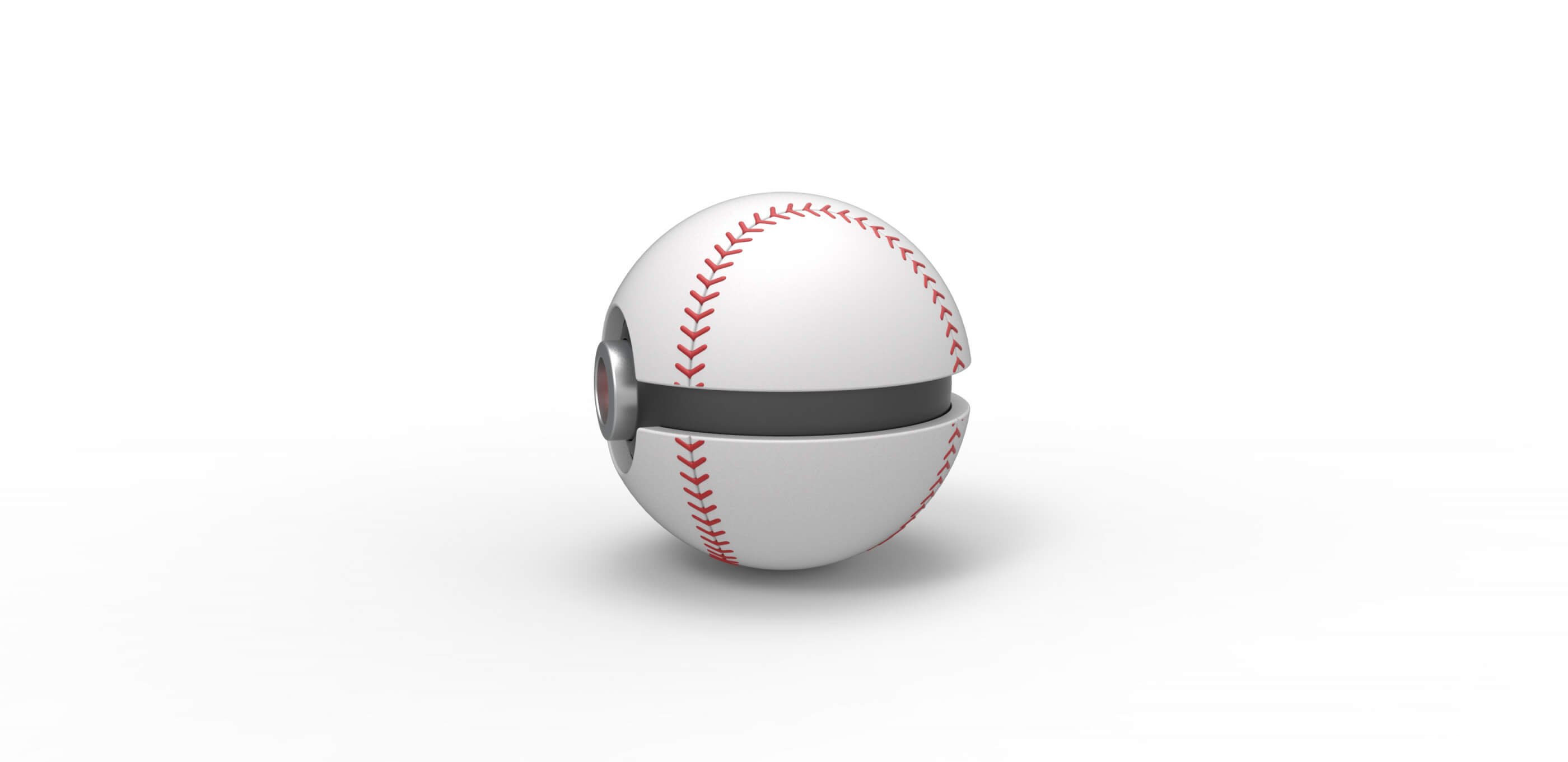 Baseball Style Orb - 3D Model by TechItemsRock