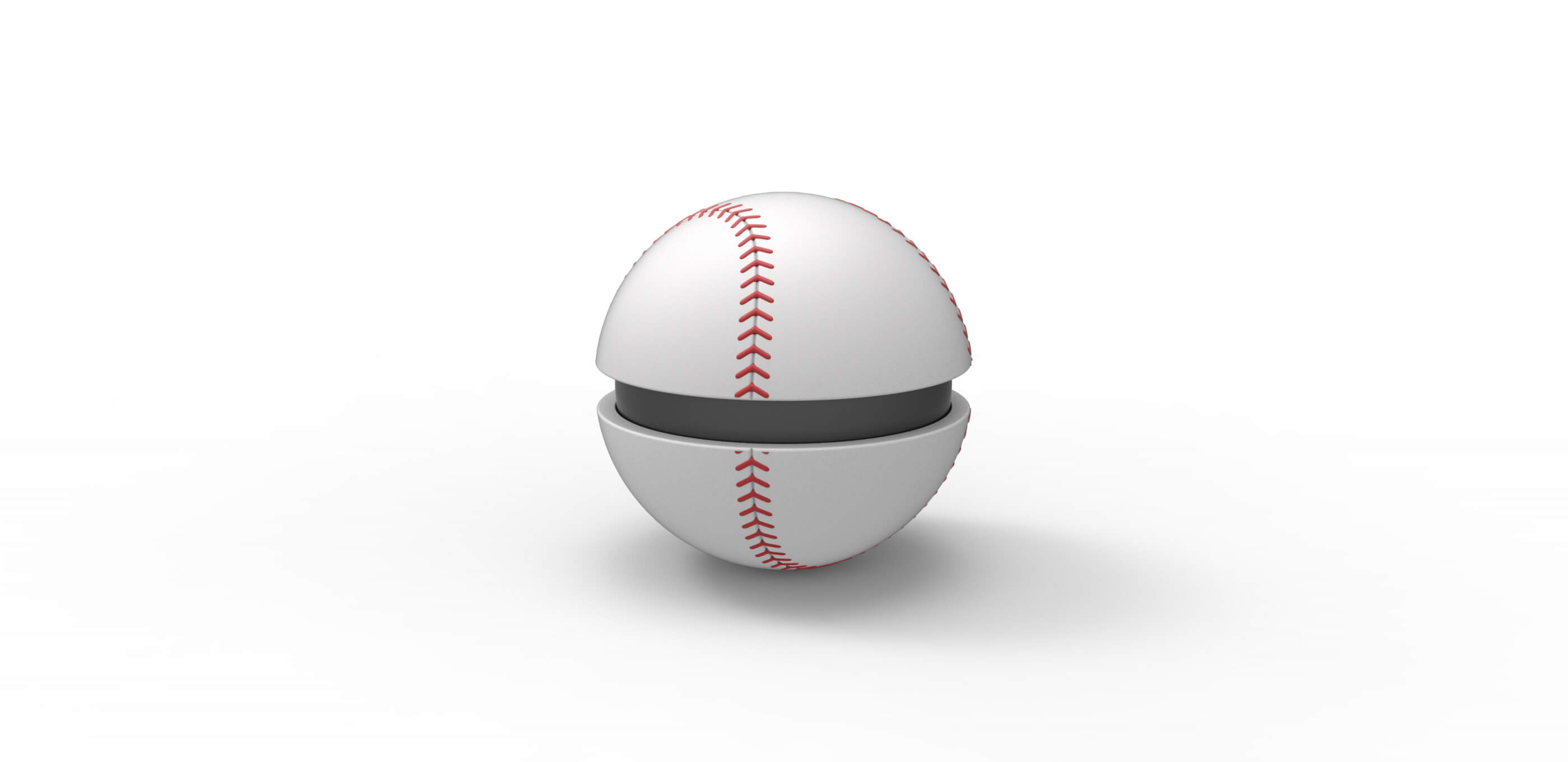 Baseball Style Orb - 3D Model by TechItemsRock