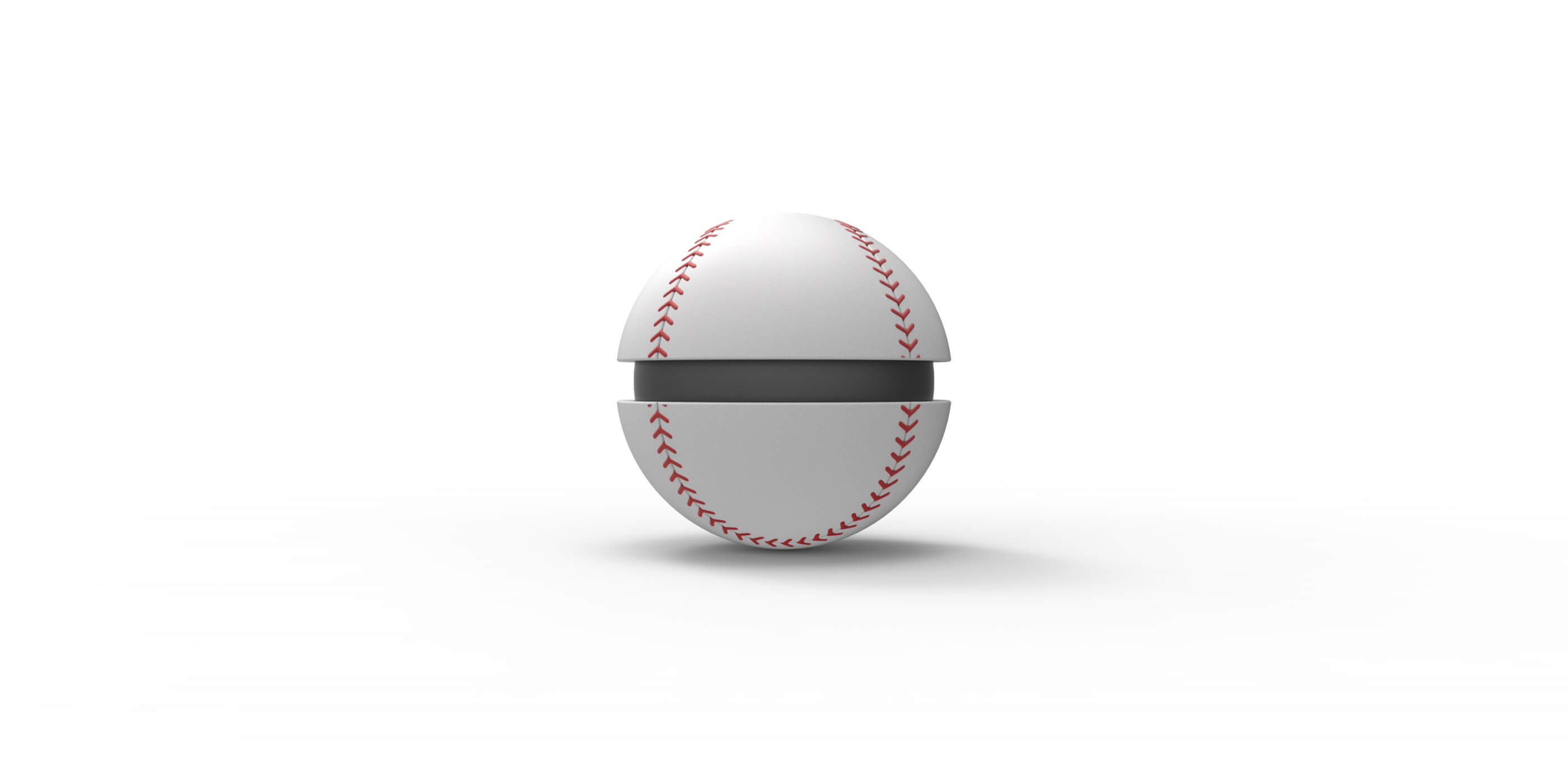 Baseball Style Orb - 3D Model by TechItemsRock