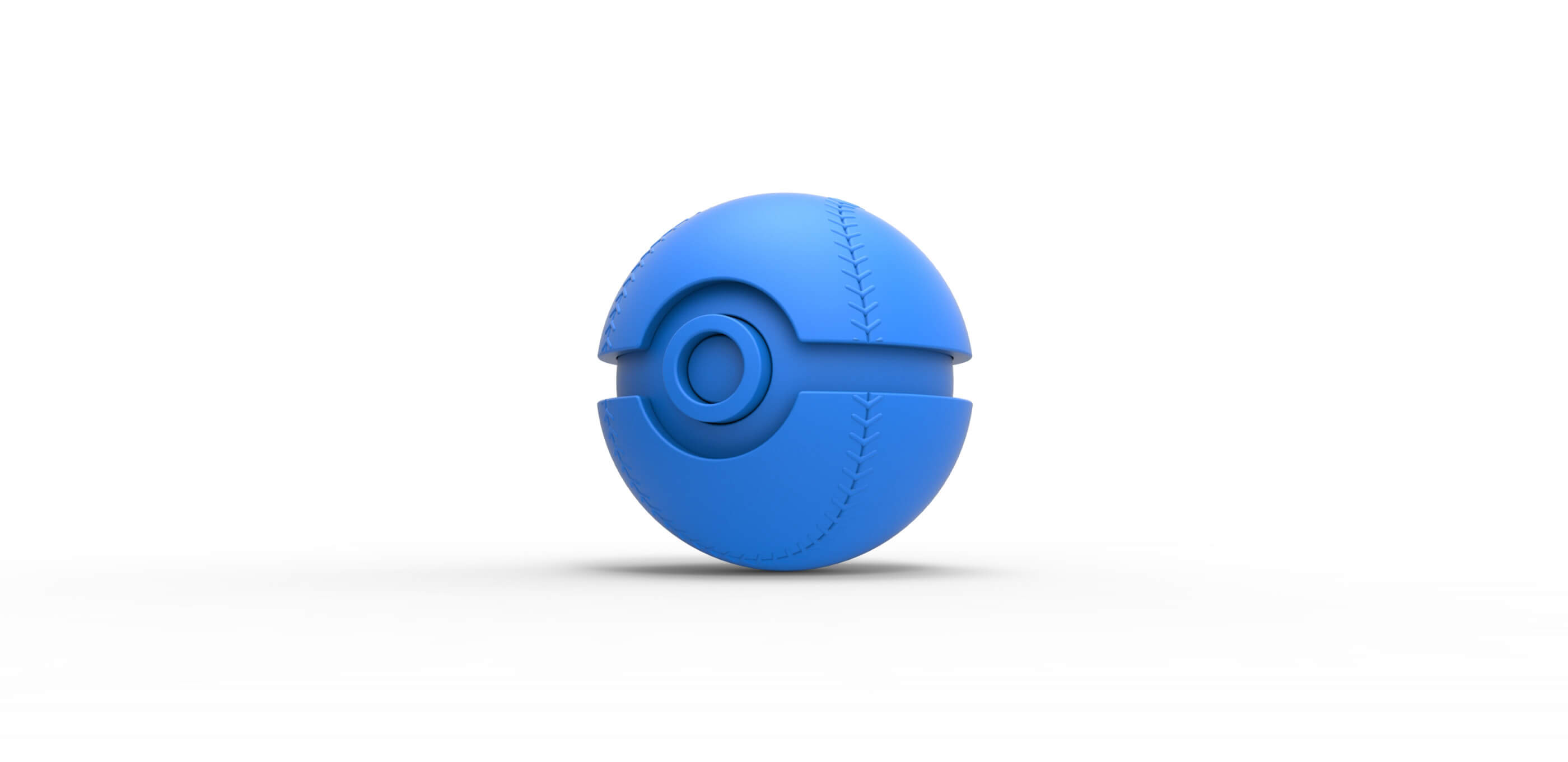 Baseball Style Orb - 3D Model by TechItemsRock