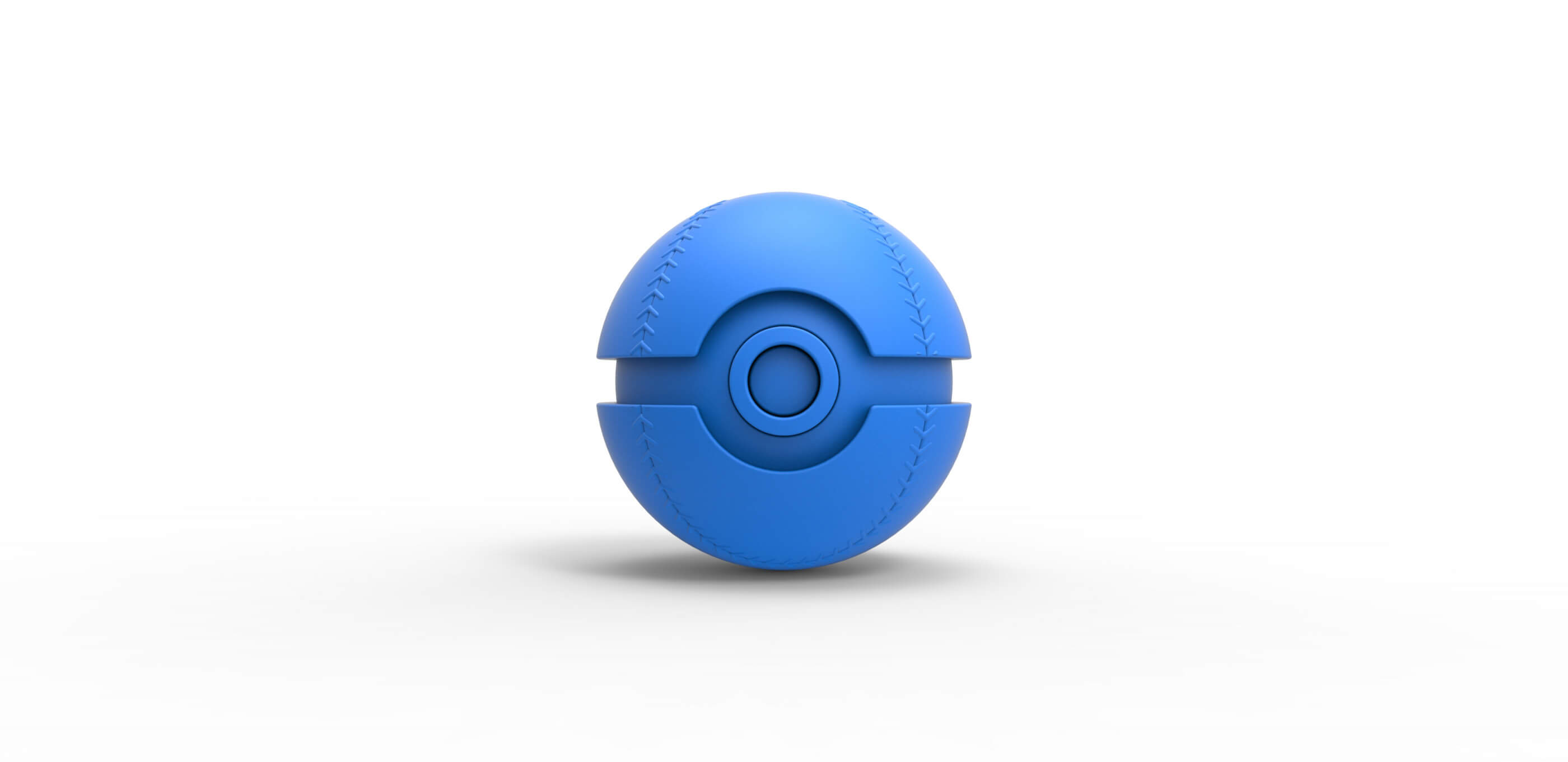 Baseball Style Orb - 3D Model by TechItemsRock