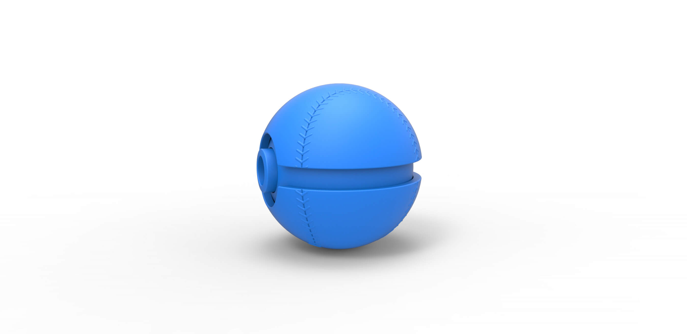 Baseball Style Orb - 3D Model by TechItemsRock
