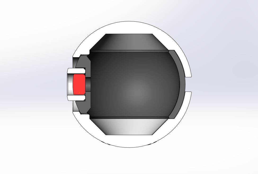 Baseball Style Orb - 3D Model by TechItemsRock