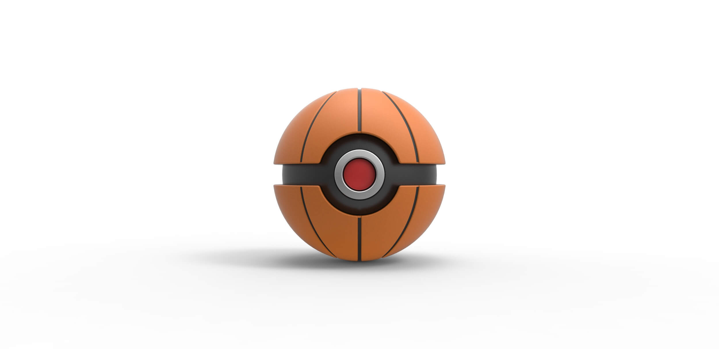 Basketball Style Orb - 3D Model by TechItemsRock