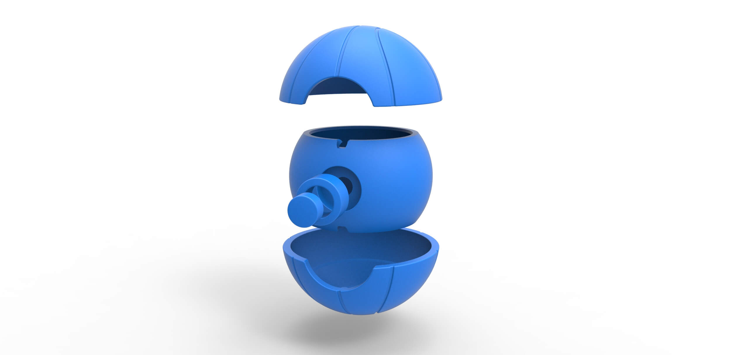 Basketball Style Orb - 3D Model by TechItemsRock