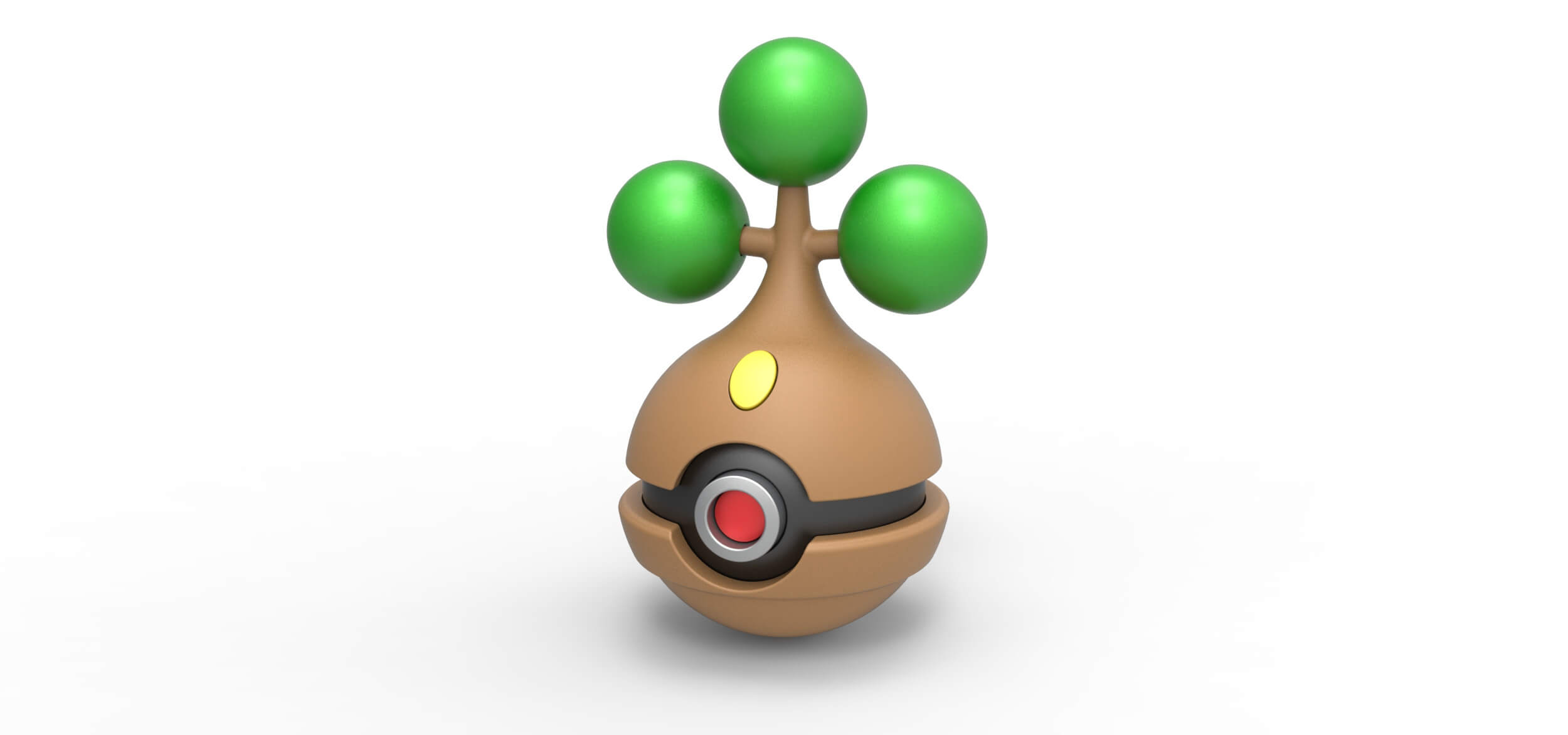 Bonsly Orb Concept - 3D Model by TechItemsRock