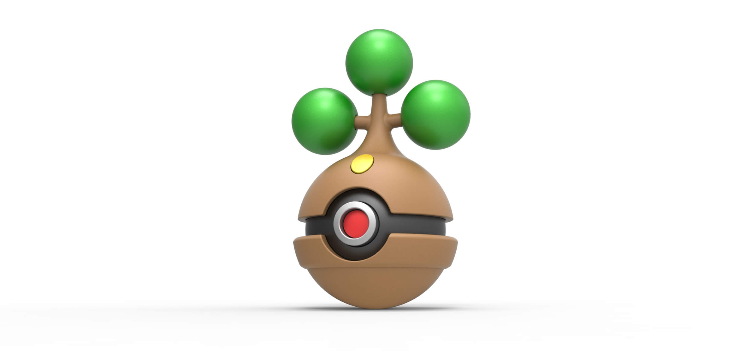 Bonsly Orb Concept - 3D Model by TechItemsRock